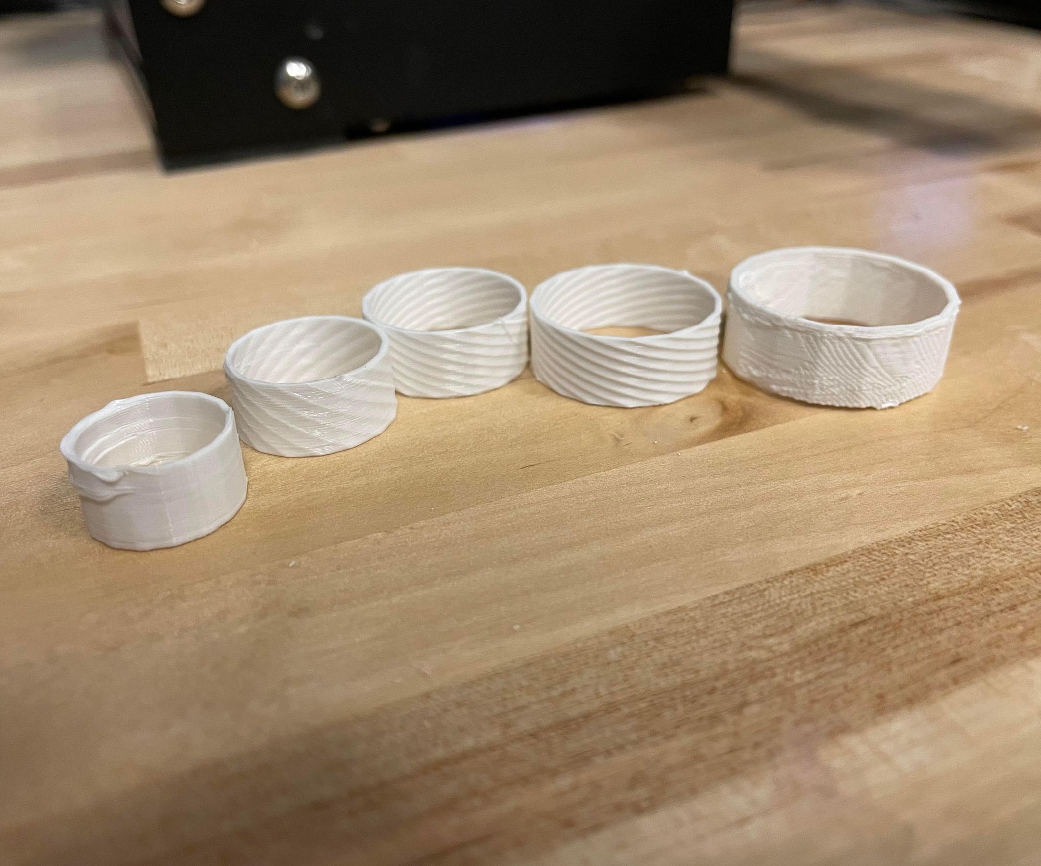 Week 5 - GCode Rings : 4 Steps (with Pictures) - Instructables