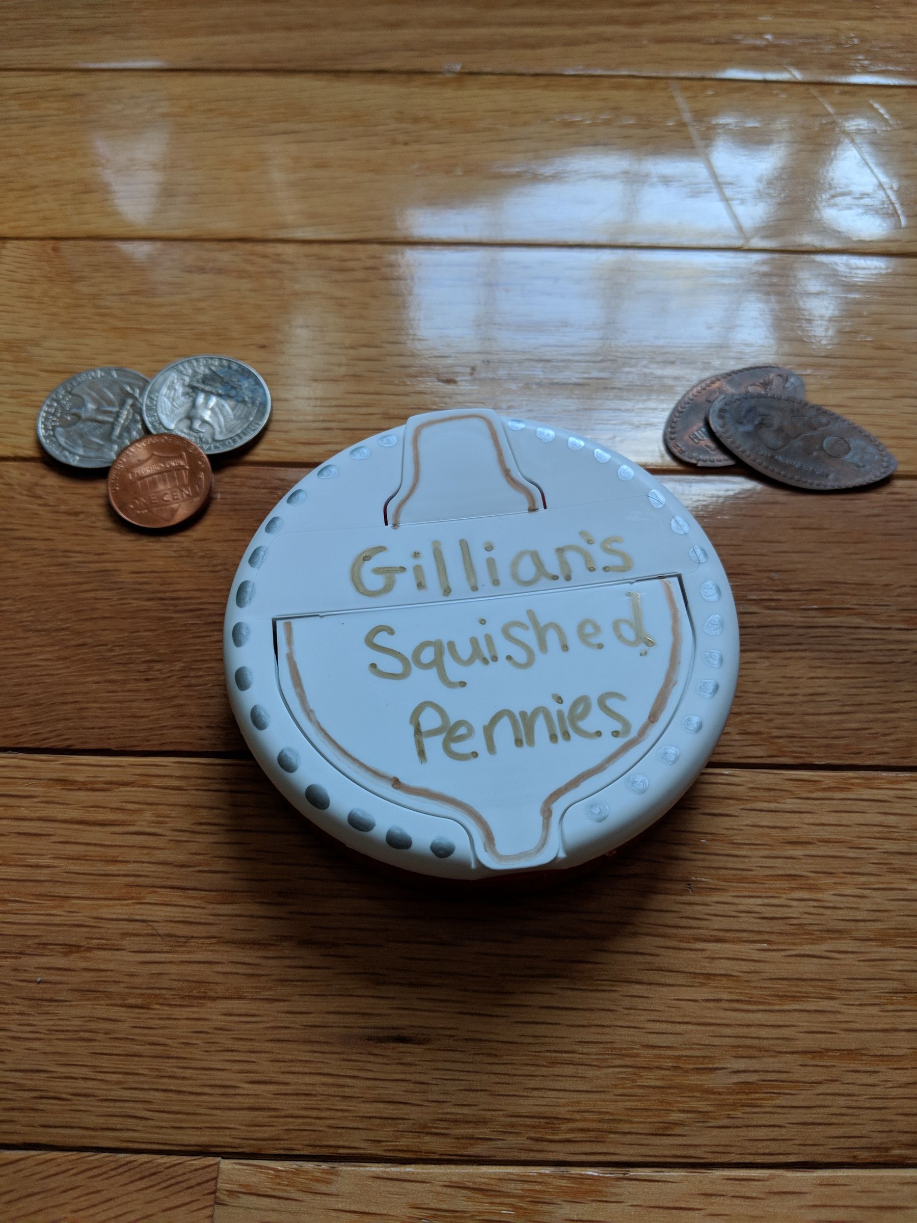 Squished Penny Holder for Vacation : 7 Steps - Instructables
