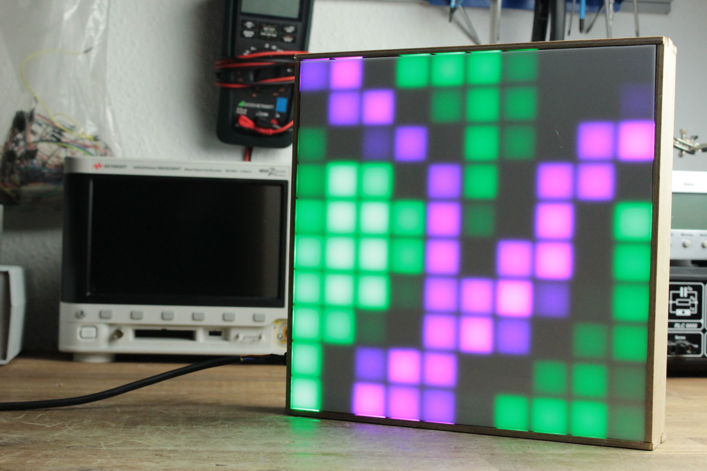 Make Your Own 10x10 LED Matrix : 5 Steps (with Pictures) - Instructables