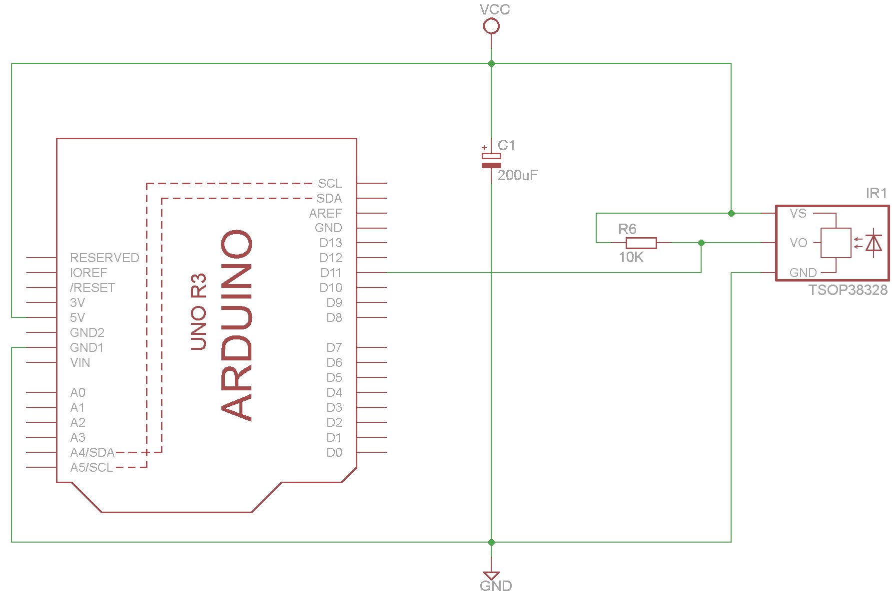 I2C InfraRed Remote Control With the Arduino : 8 Steps (with Pictures ...