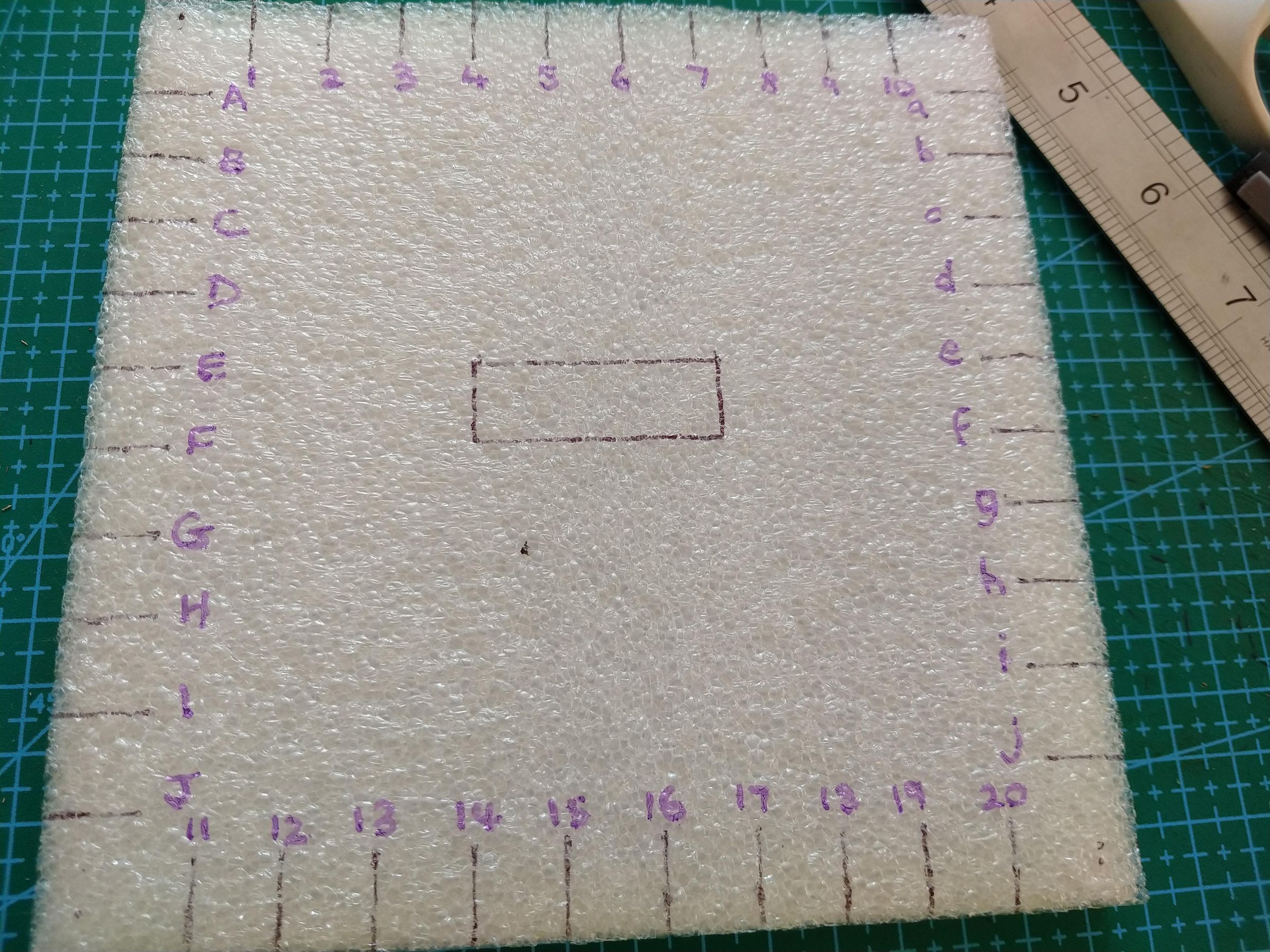 Make Your Own Square Kumihimo Disk From Foam Packaging : 8 Steps (with ...
