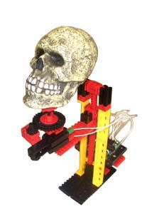 Rising and Spinning Halloween Skull : 16 Steps (with Pictures ...