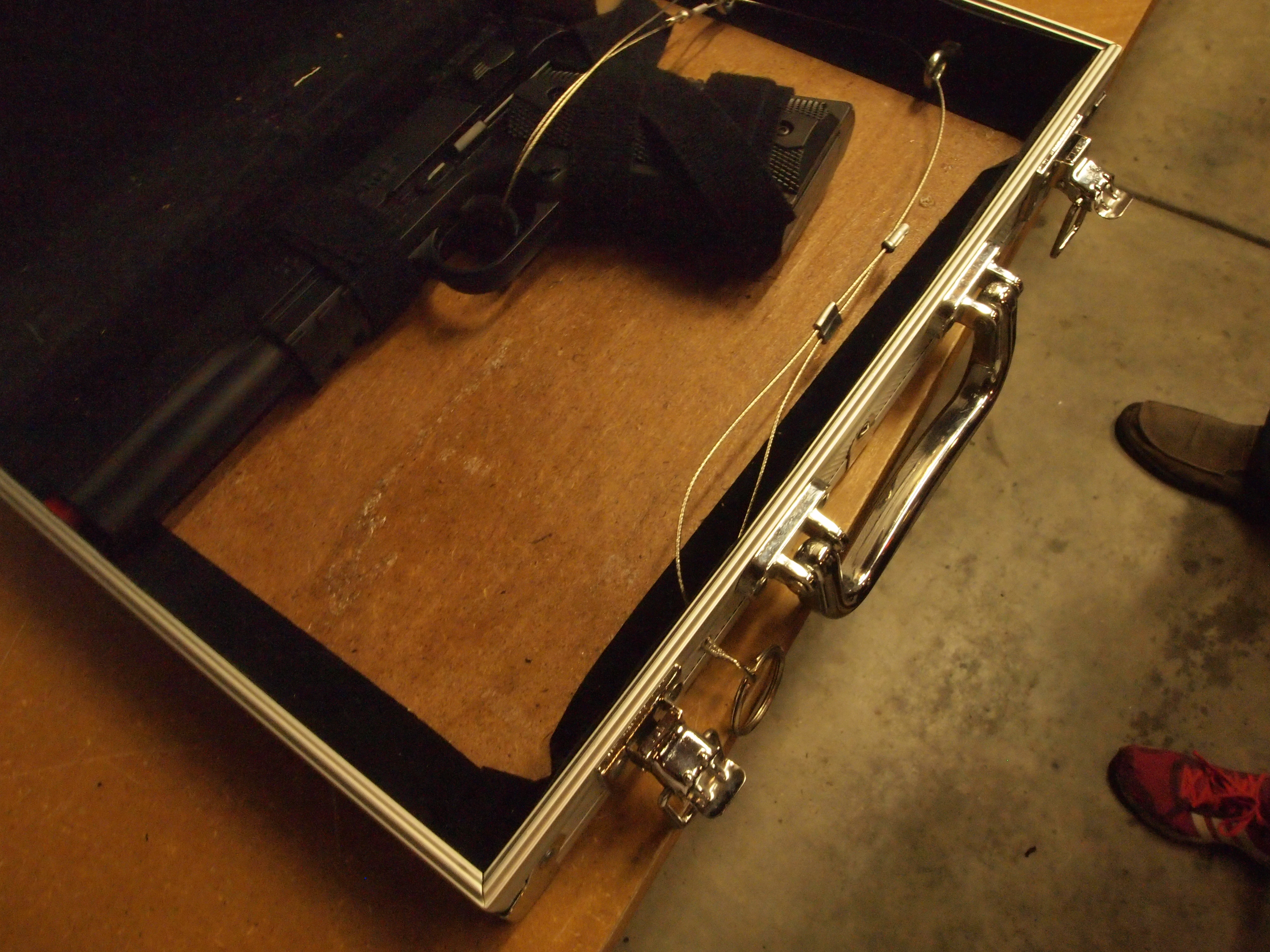 Hidden Shot Spy Briefcase : 5 Steps - Instructables