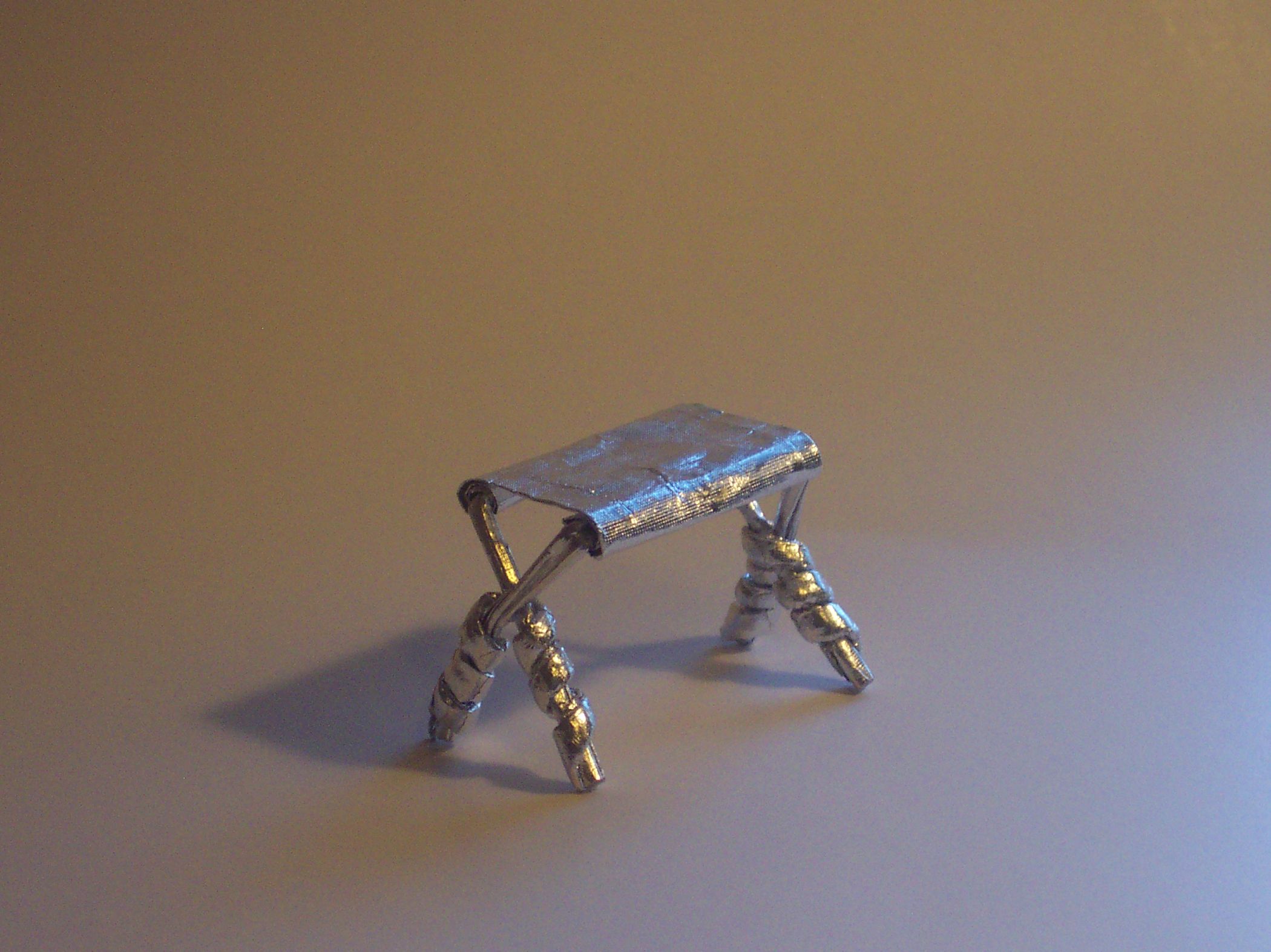 Toy Footstool Made With Gum Wrappers : 6 Steps - Instructables