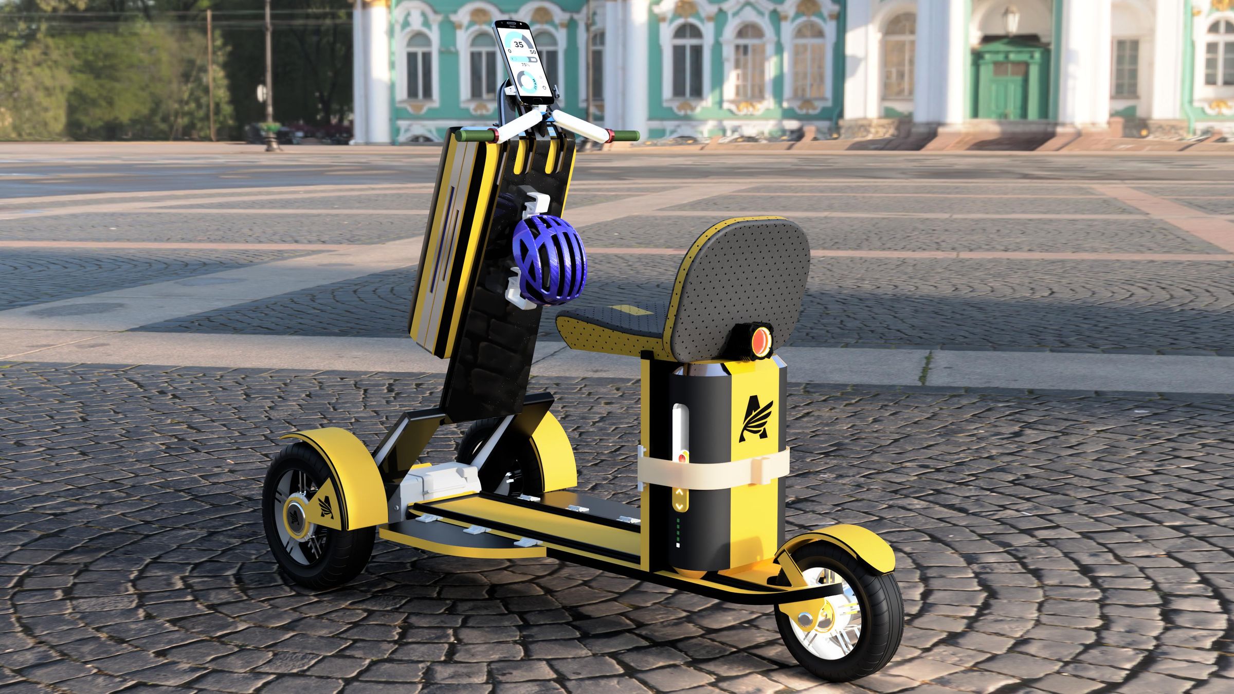 Azura- Compact and Easy to Carry Micro-mobility Solution - Instructables