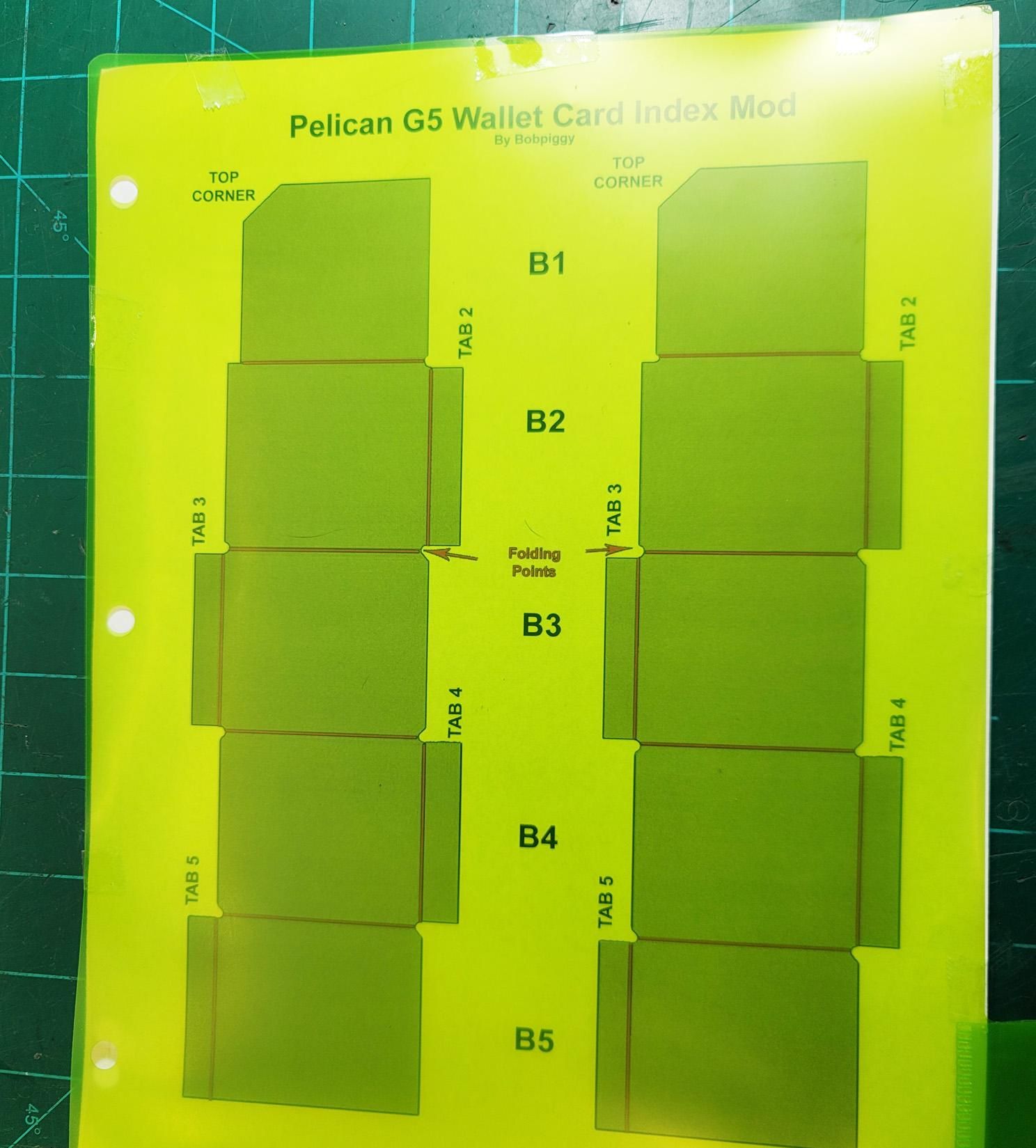 Improved Pelican G5 Wallet Card Index Mod : 4 Steps - Instructables