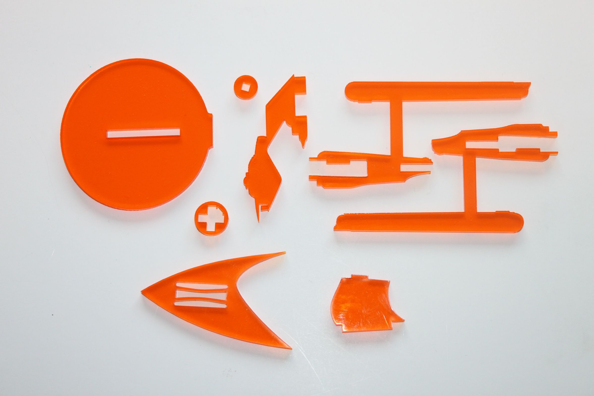 Laser Cut Star Trek Enterprise Model : 5 Steps (with Pictures ...