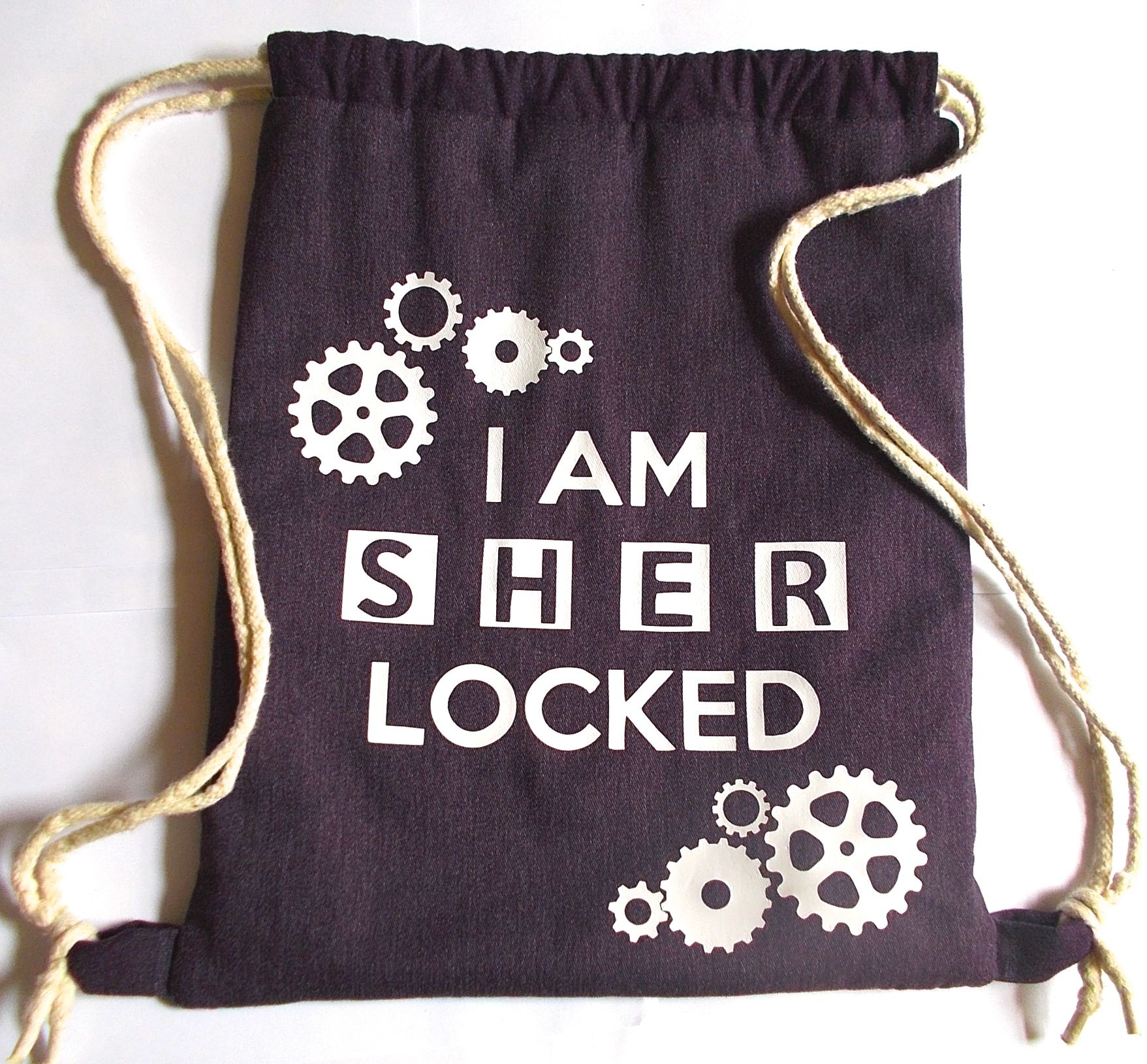 Lined Drawstring Backpack With Pocket : 13 Steps (with Pictures ...