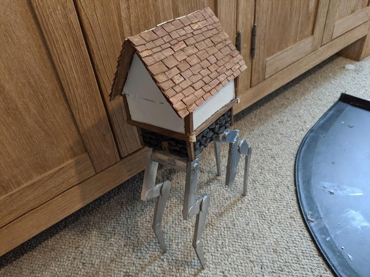 House With Robotic Legs (scene) : 12 Steps (with Pictures) - Instructables