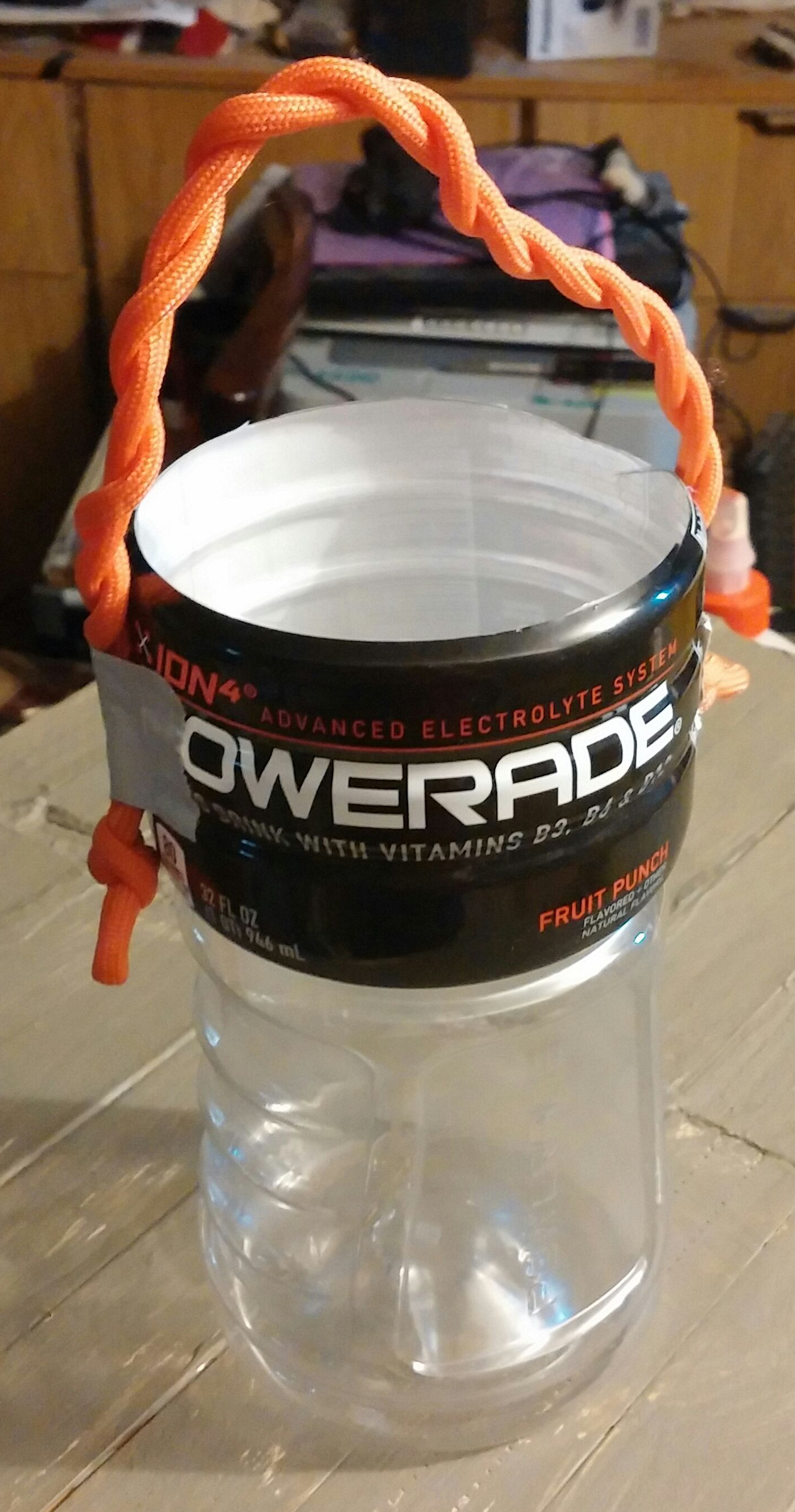 Tool Tote/Holder From Powerade Bottle : 4 Steps (with Pictures ...