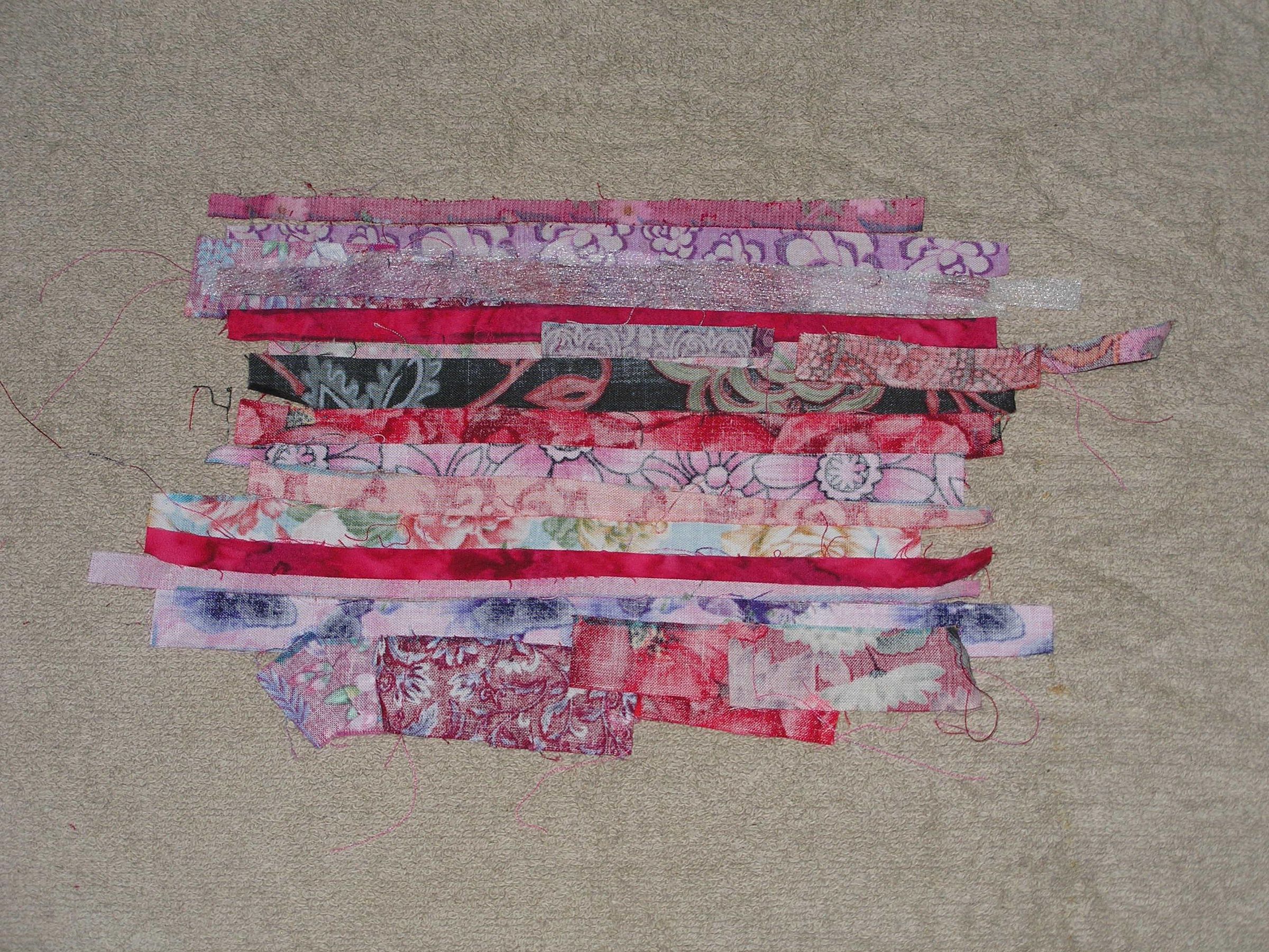 Fabric From Material Scraps : 6 Steps (with Pictures) - Instructables