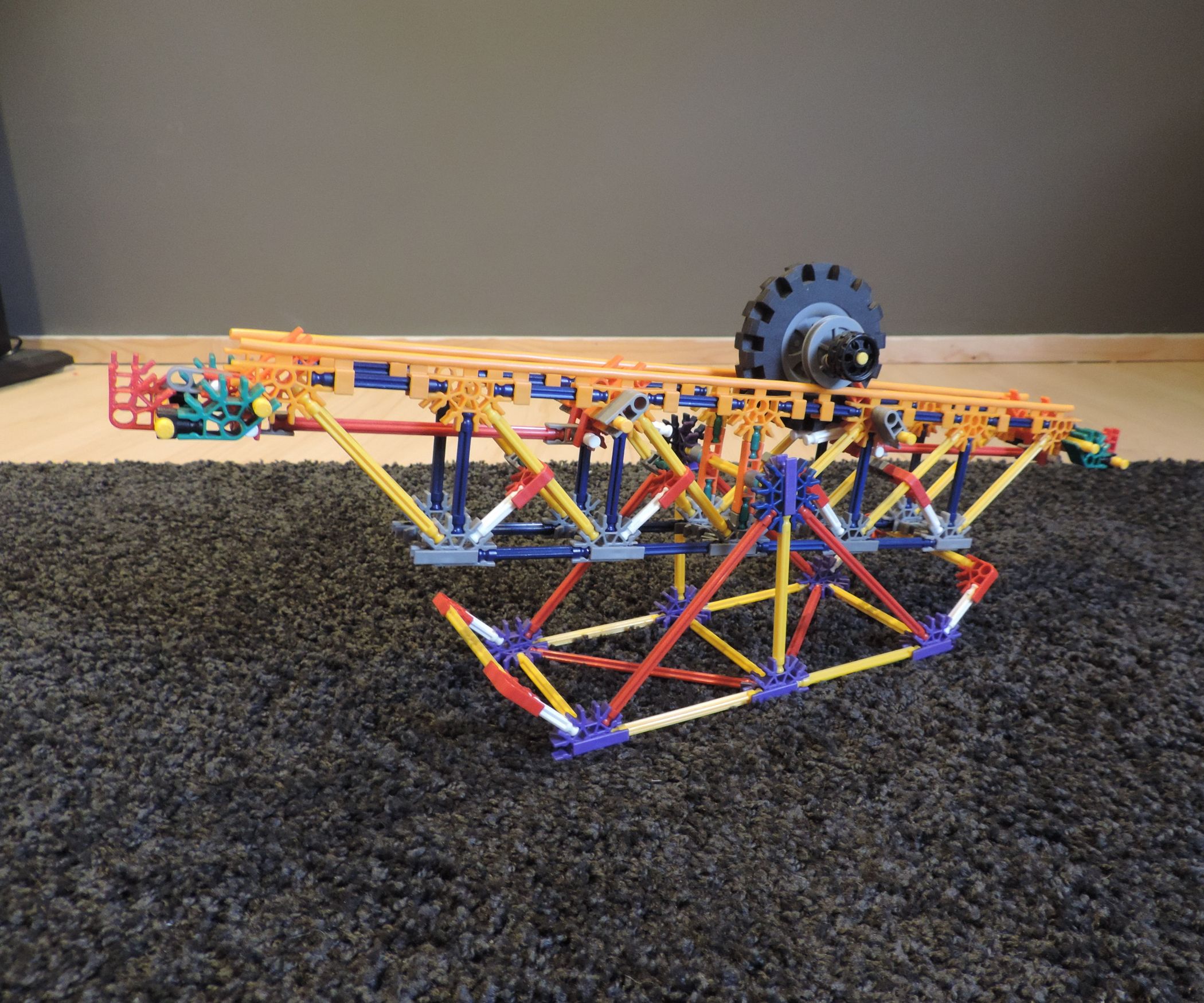 Knex Ball Machine Element: the Rolling Wheel : 6 Steps - Instructables