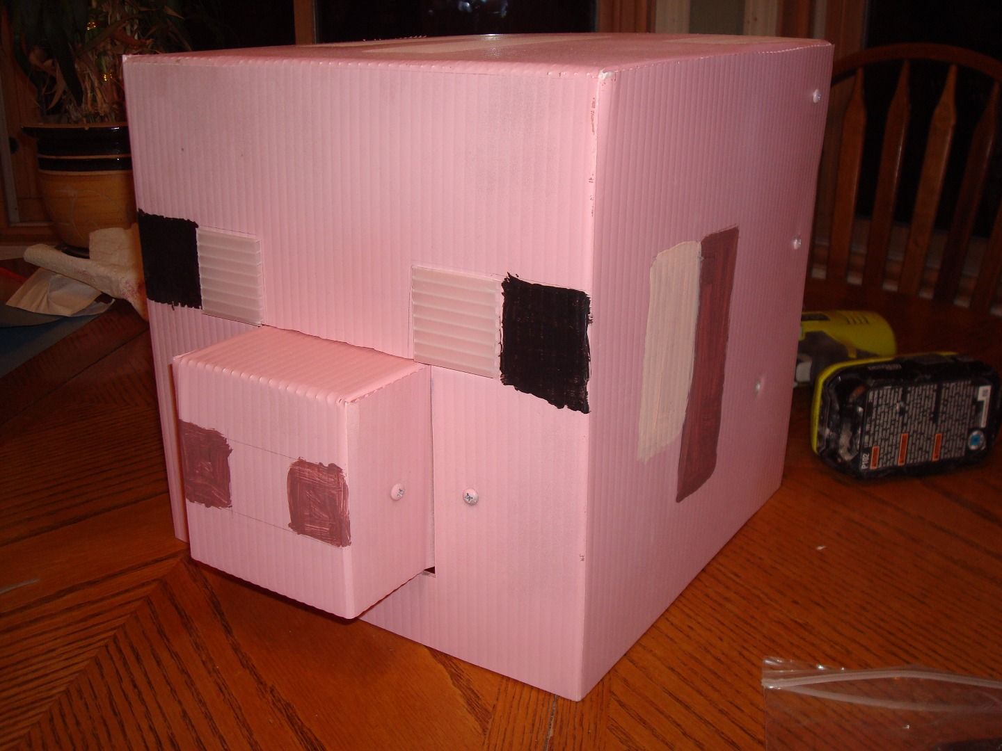 Pig Head Minecraft