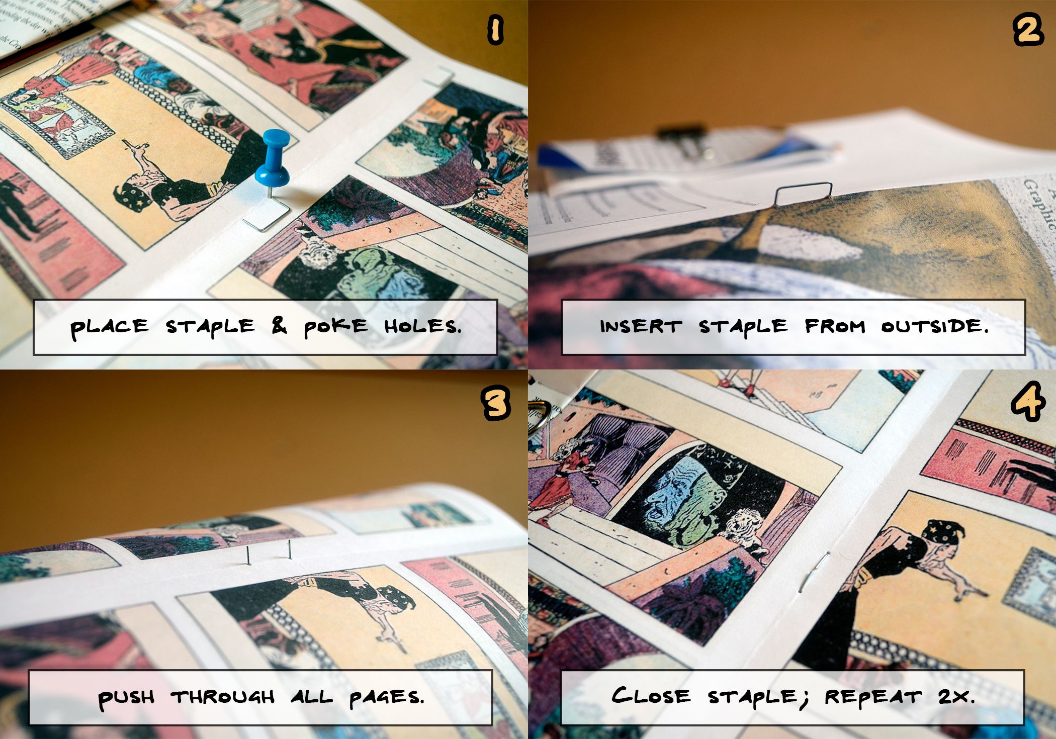 Fill in the Blank Comic Book - No Drawing Required! : 10 Steps (with ...