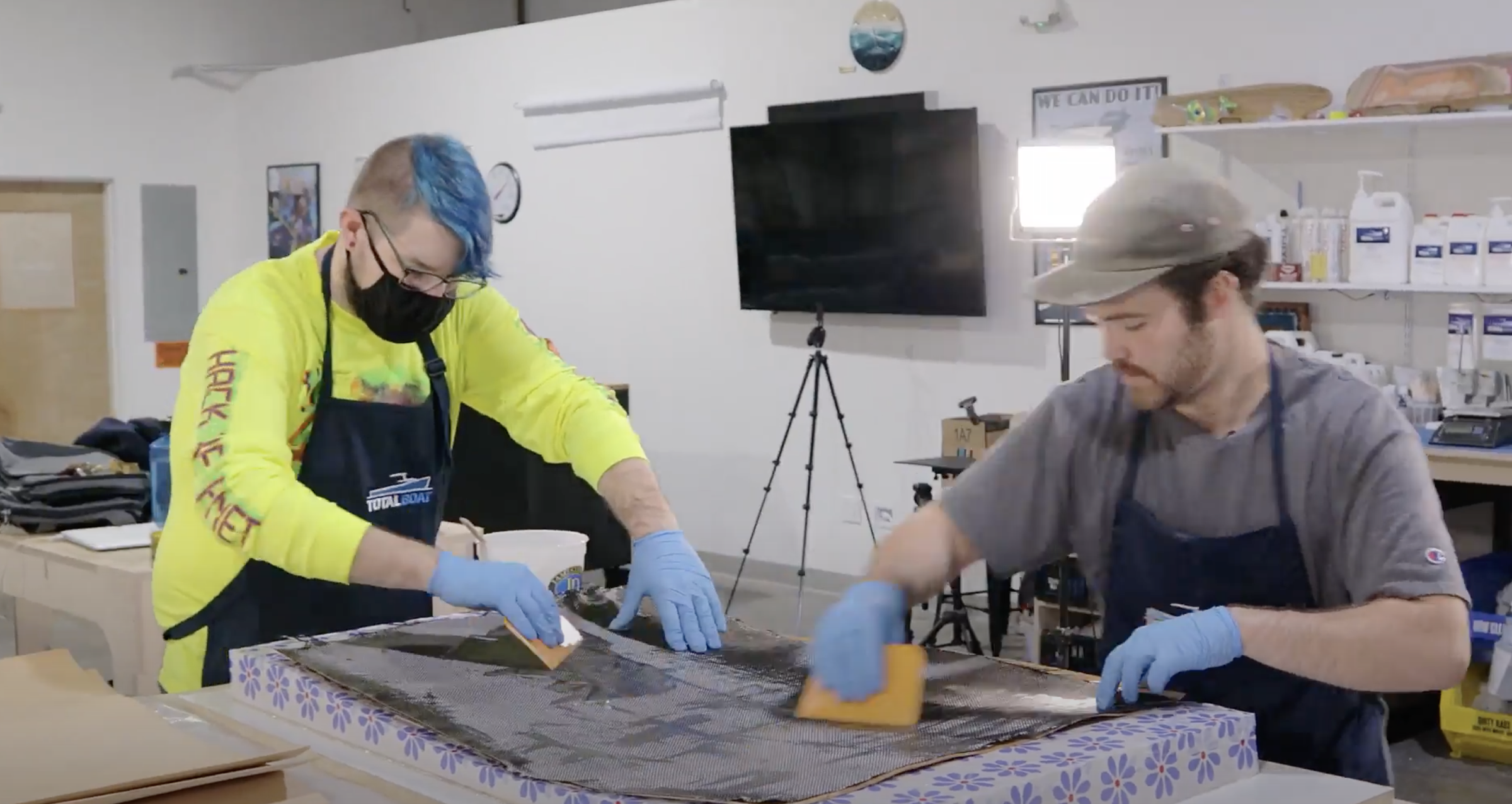 DIY Composite Layup and Vacuum Bagging - Making a Carbon Fiber RipSurf ...