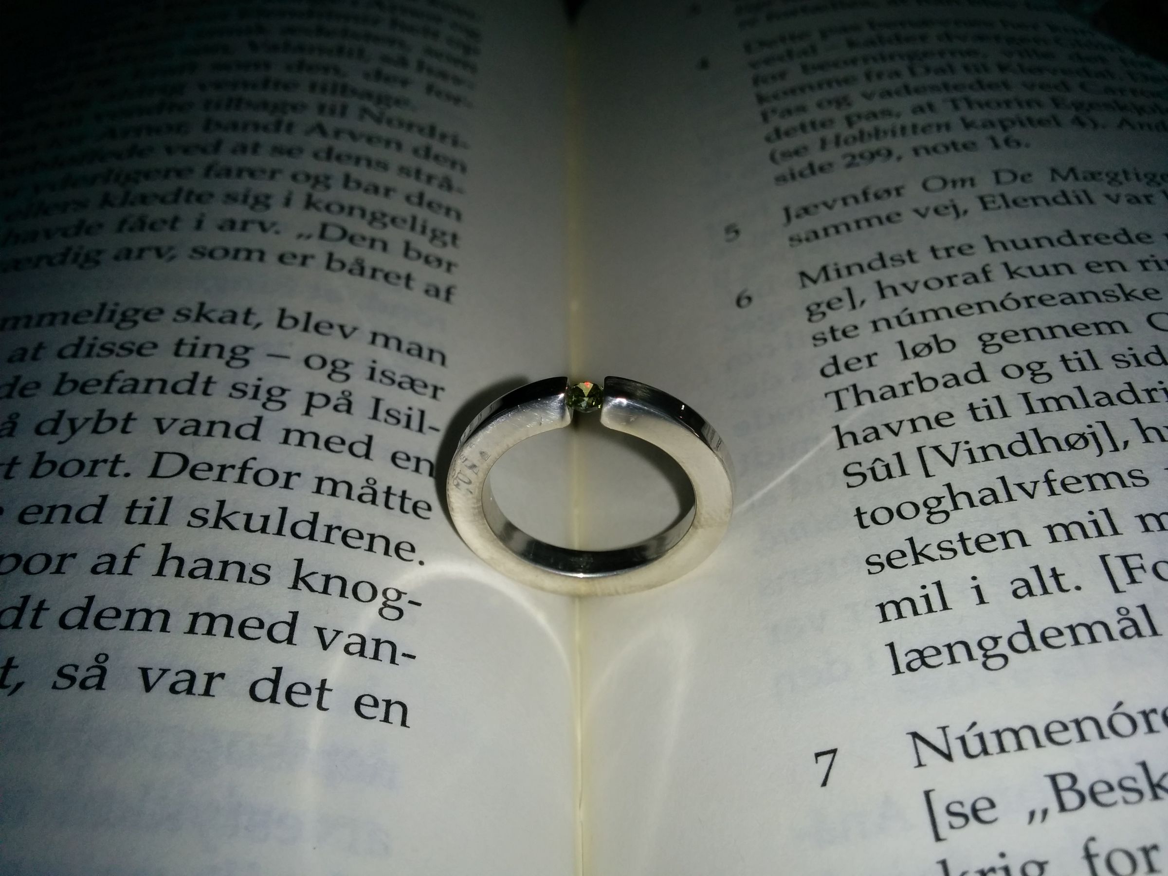 Simple Silver Ring With Tension Set Gemstone : 7 Steps (with Pictures ...