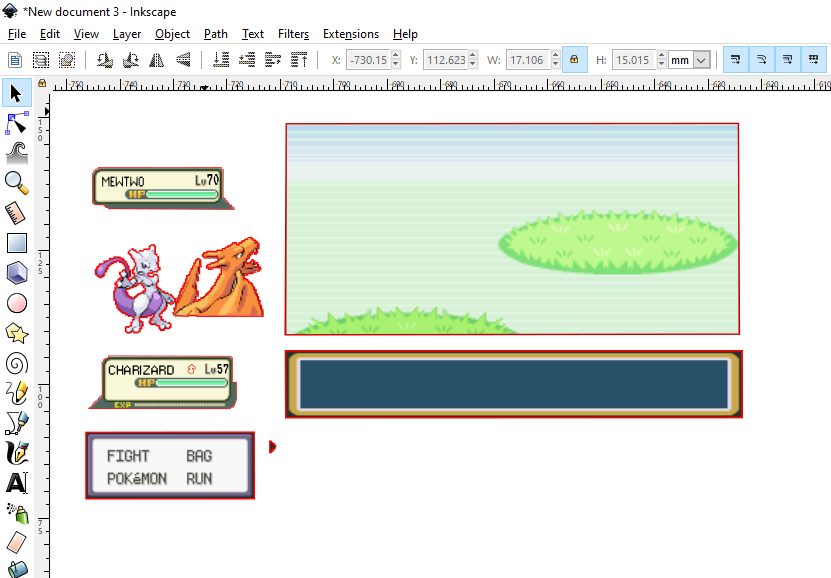 Pokemon Battle Template