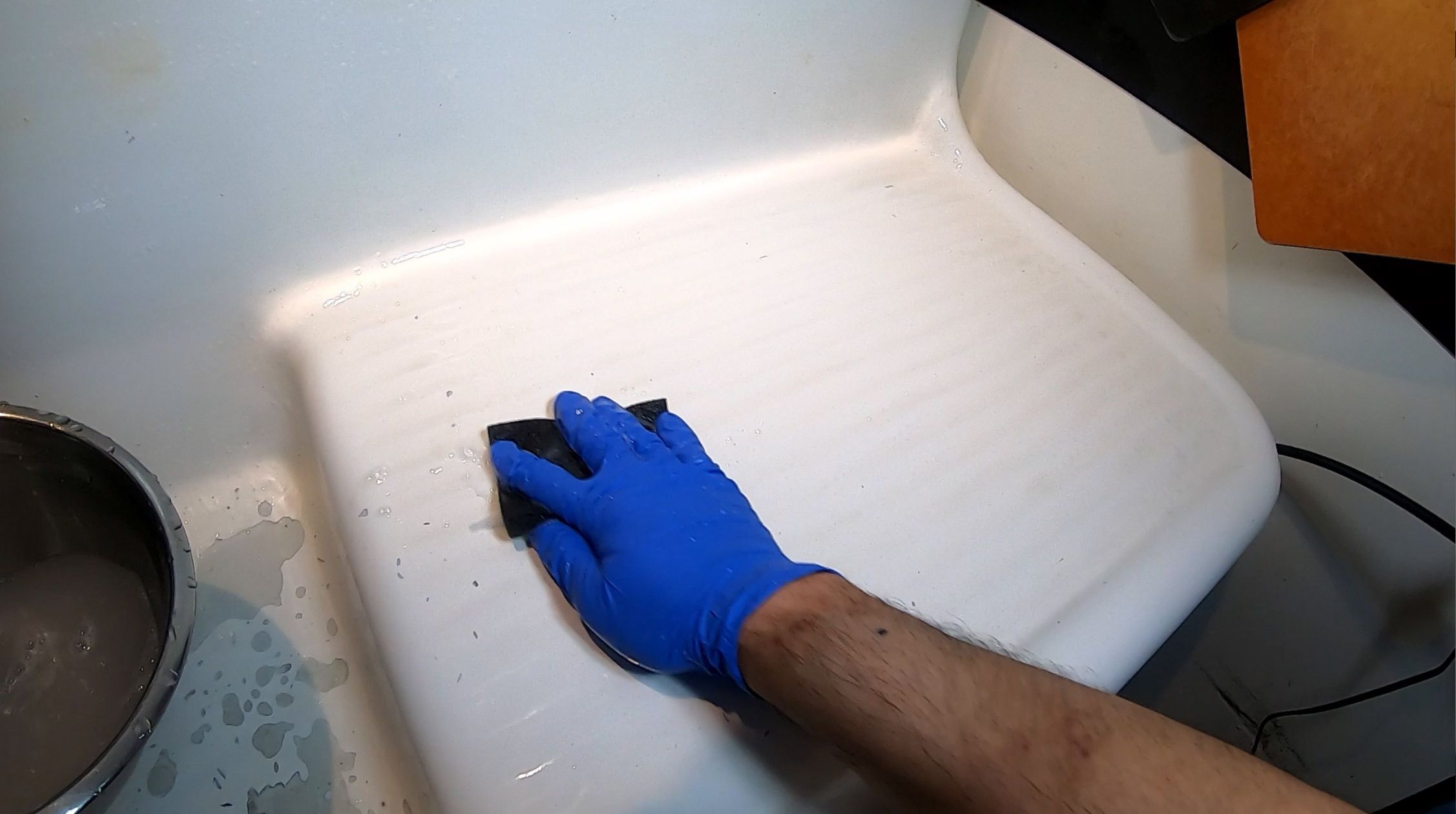Refinishing an Antique Porcelain Sink : 3 Steps (with Pictures ...