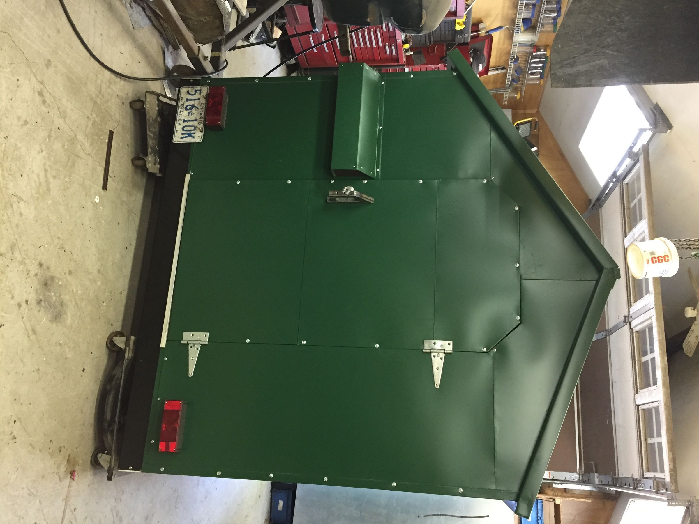 Tiny Dumpster House Trailer : 7 Steps (with Pictures) - Instructables