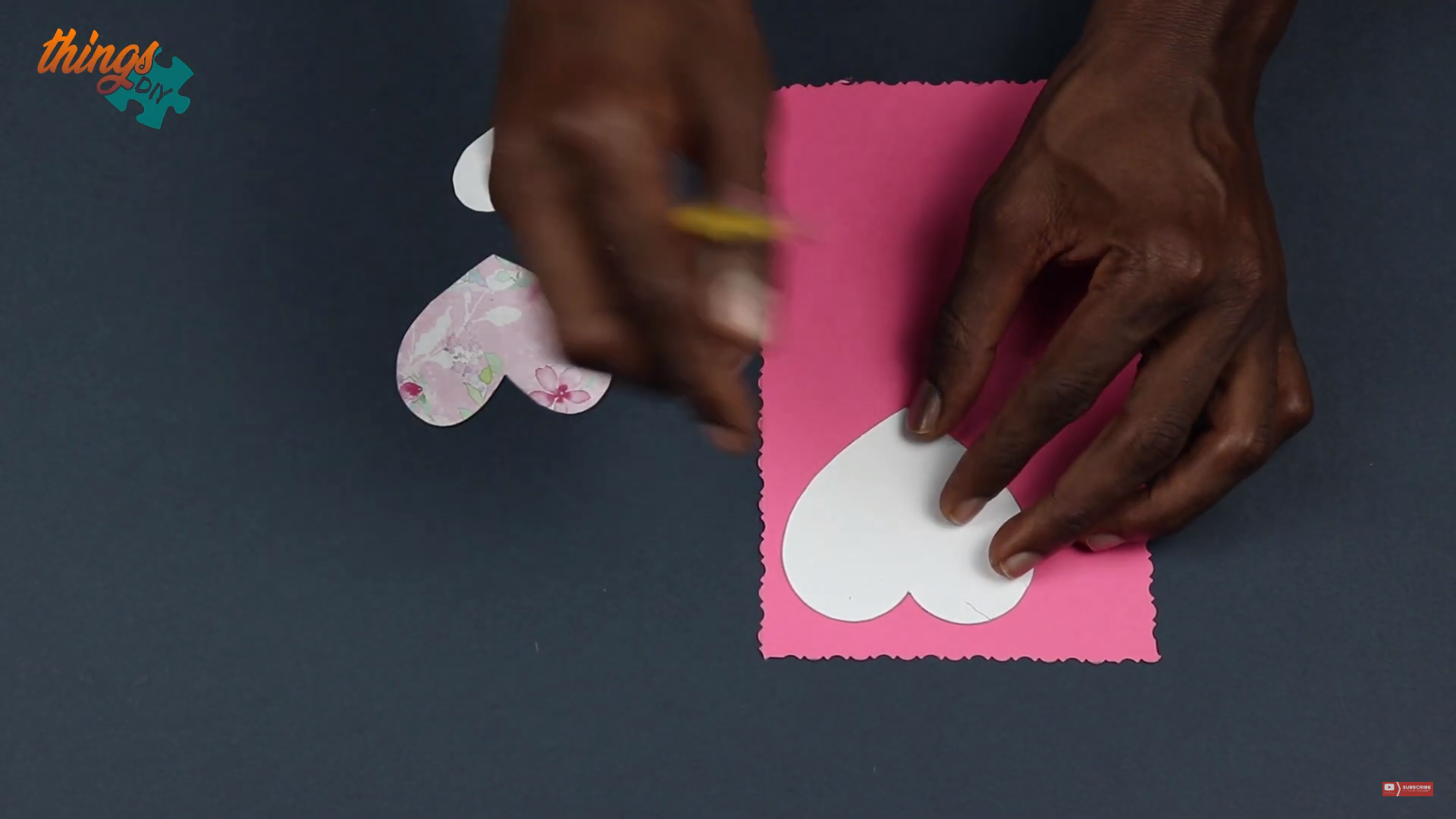 DIY Pop Up Hearts Valentine's Day Card : 7 Steps (with Pictures ...
