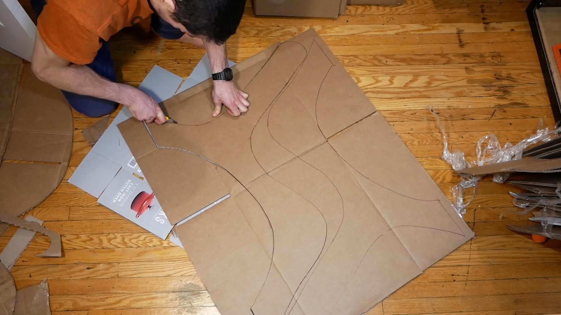 Modern Cardboard Chair : 5 Steps (with Pictures) - Instructables