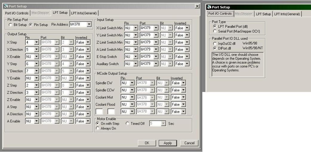 Parallel Port 3 Axis CNC Driver, Opto-Isolated, Unipolar Steppers : 12 ...