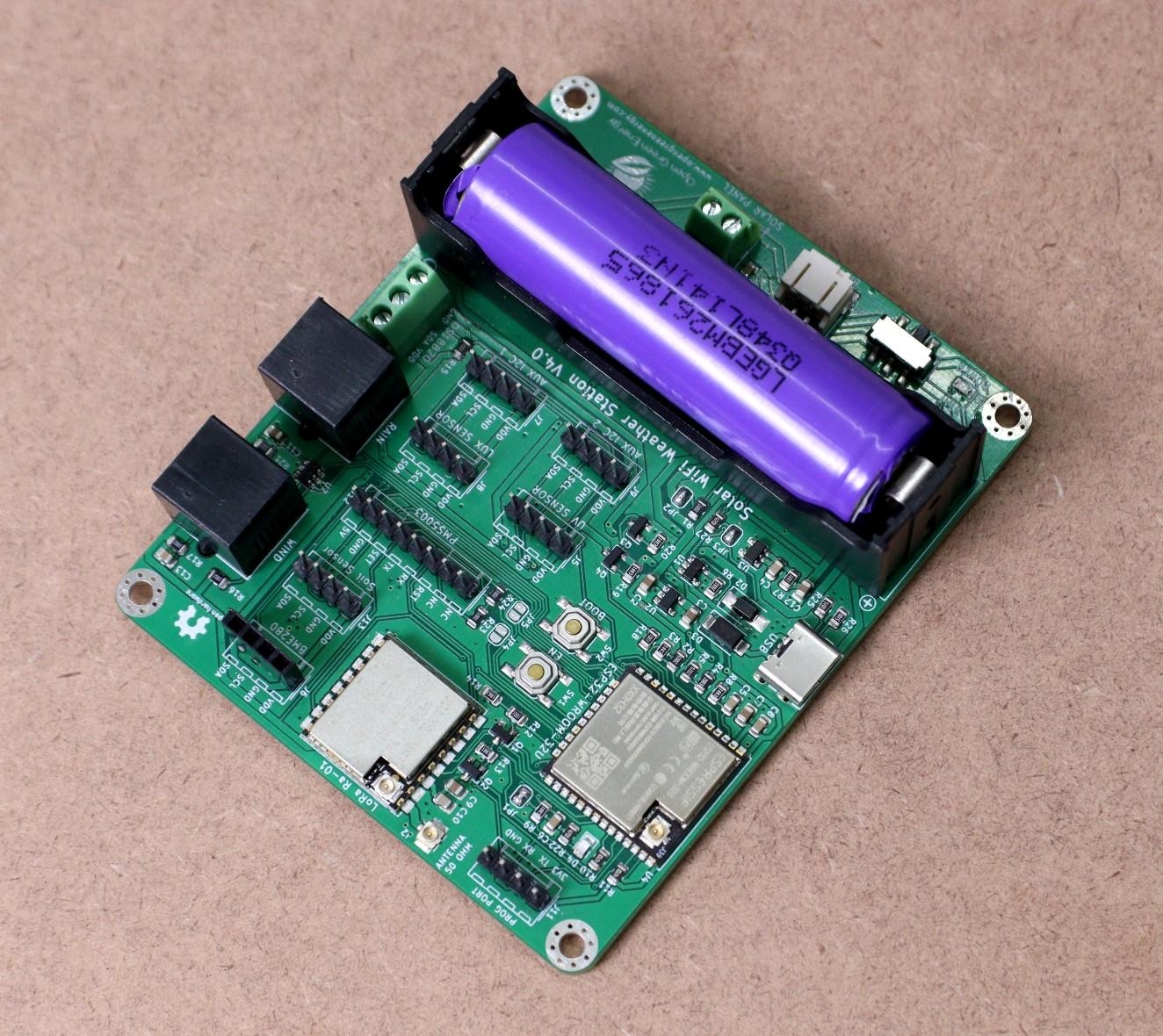 Solar Powered WiFi Weather Station V4.0 : 31 Steps (with Pictures ...