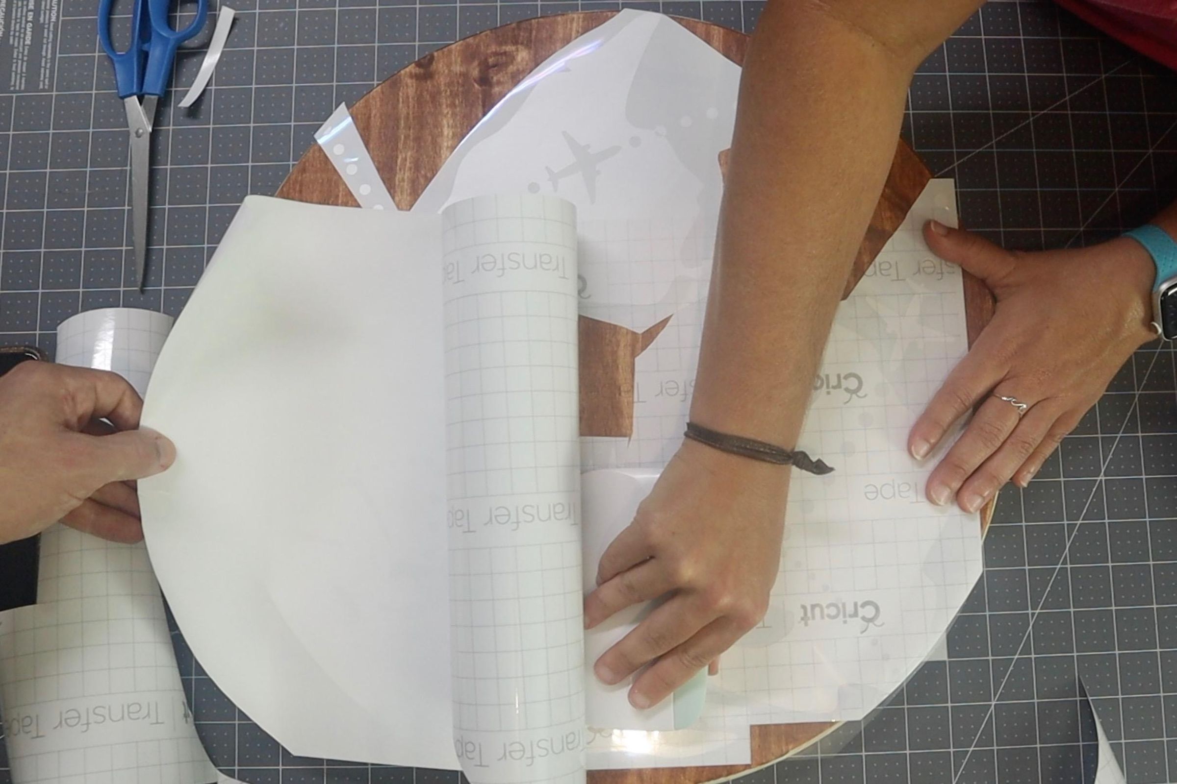 World Map End Table | Made With a Cricut! : 7 Steps (with Pictures ...