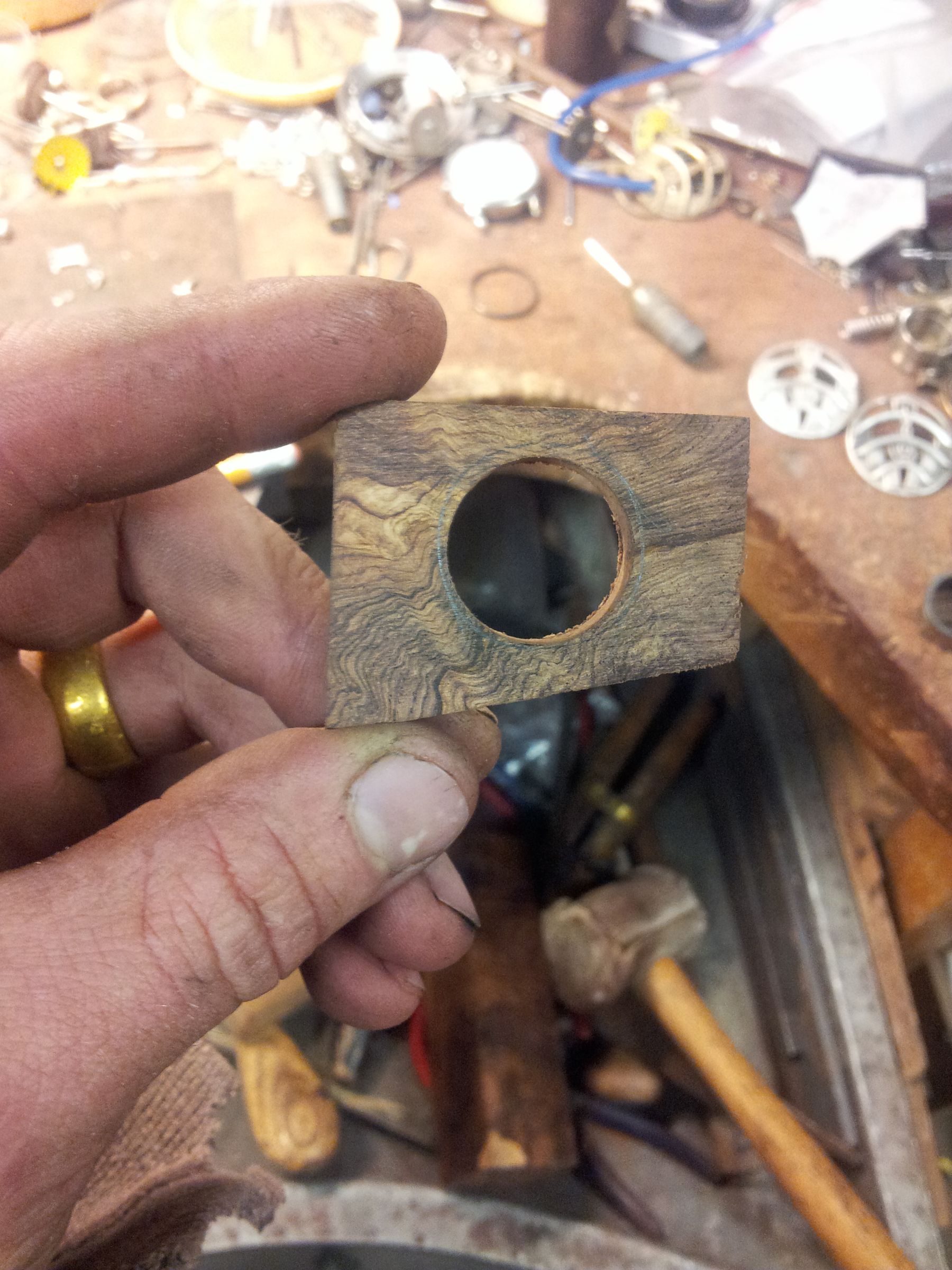 How to Make an Inlaid Wood Ring : 7 Steps - Instructables