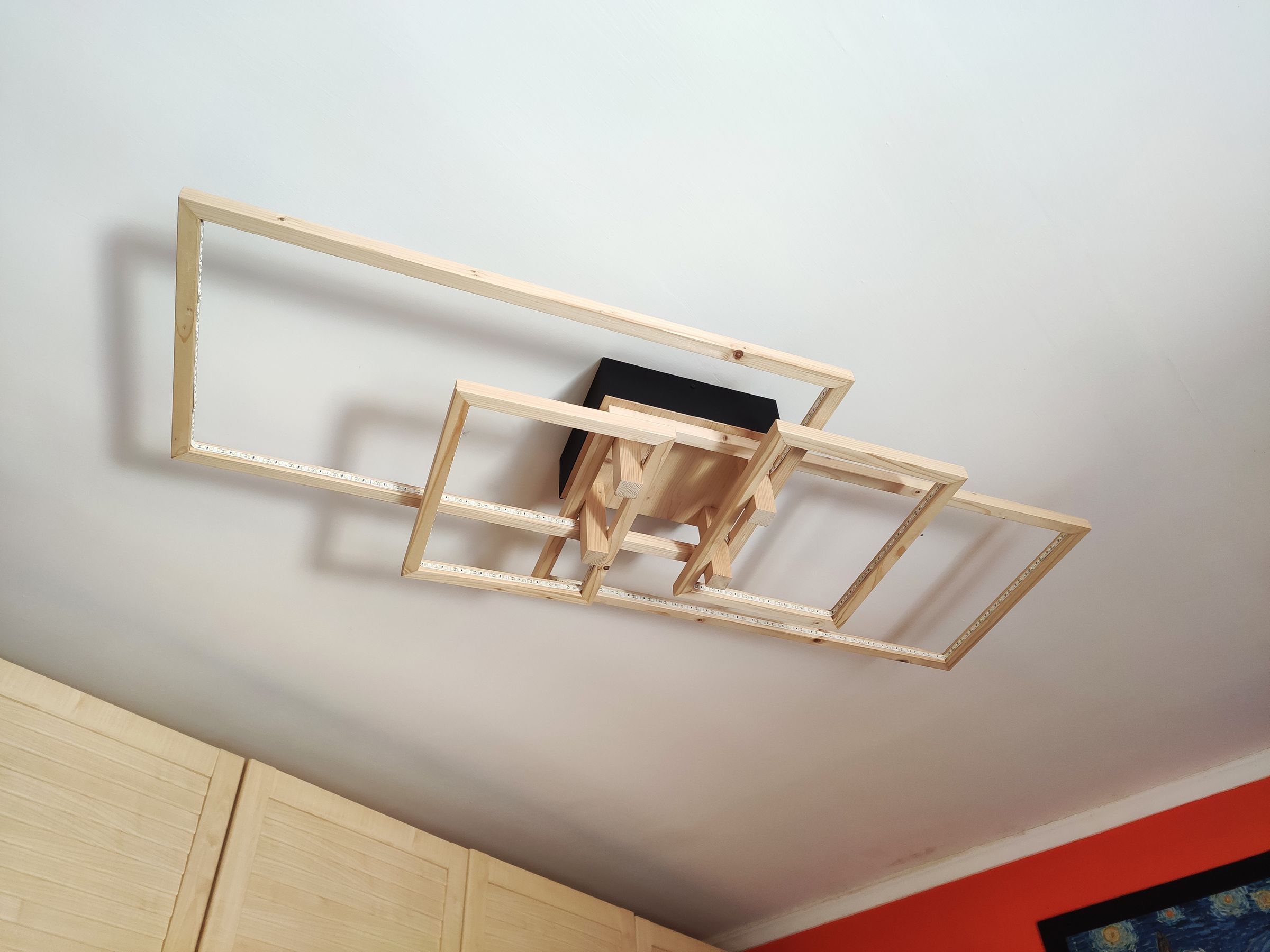 Modern Ceiling LED Lamp : 6 Steps (with Pictures) - Instructables