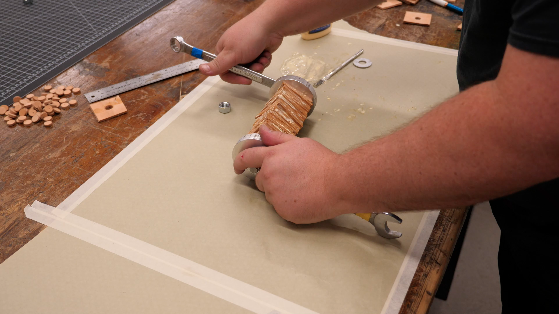 Stacked Leather Handle Maul : 9 Steps (with Pictures) - Instructables