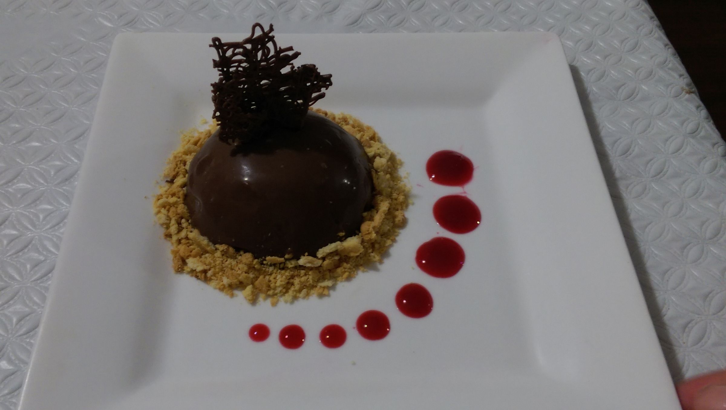 Chocolate Raspberry Dome : 6 Steps - Instructables
