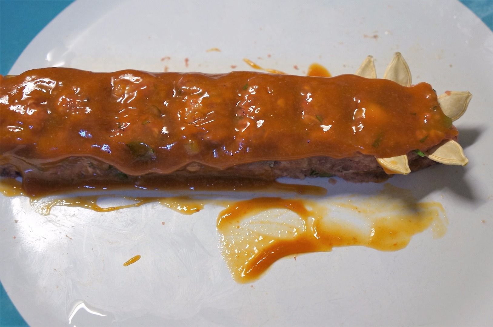 Halloween or Party Inspired Meatloaf Entree : 7 Steps (with Pictures ...