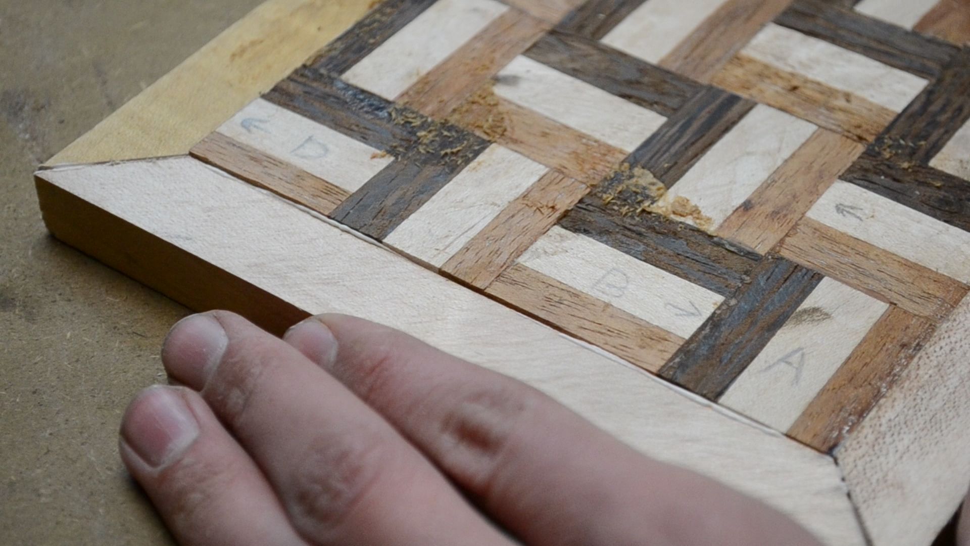 Handcrafted 100-piece Segmented Cutting Board! : 13 Steps (with ...