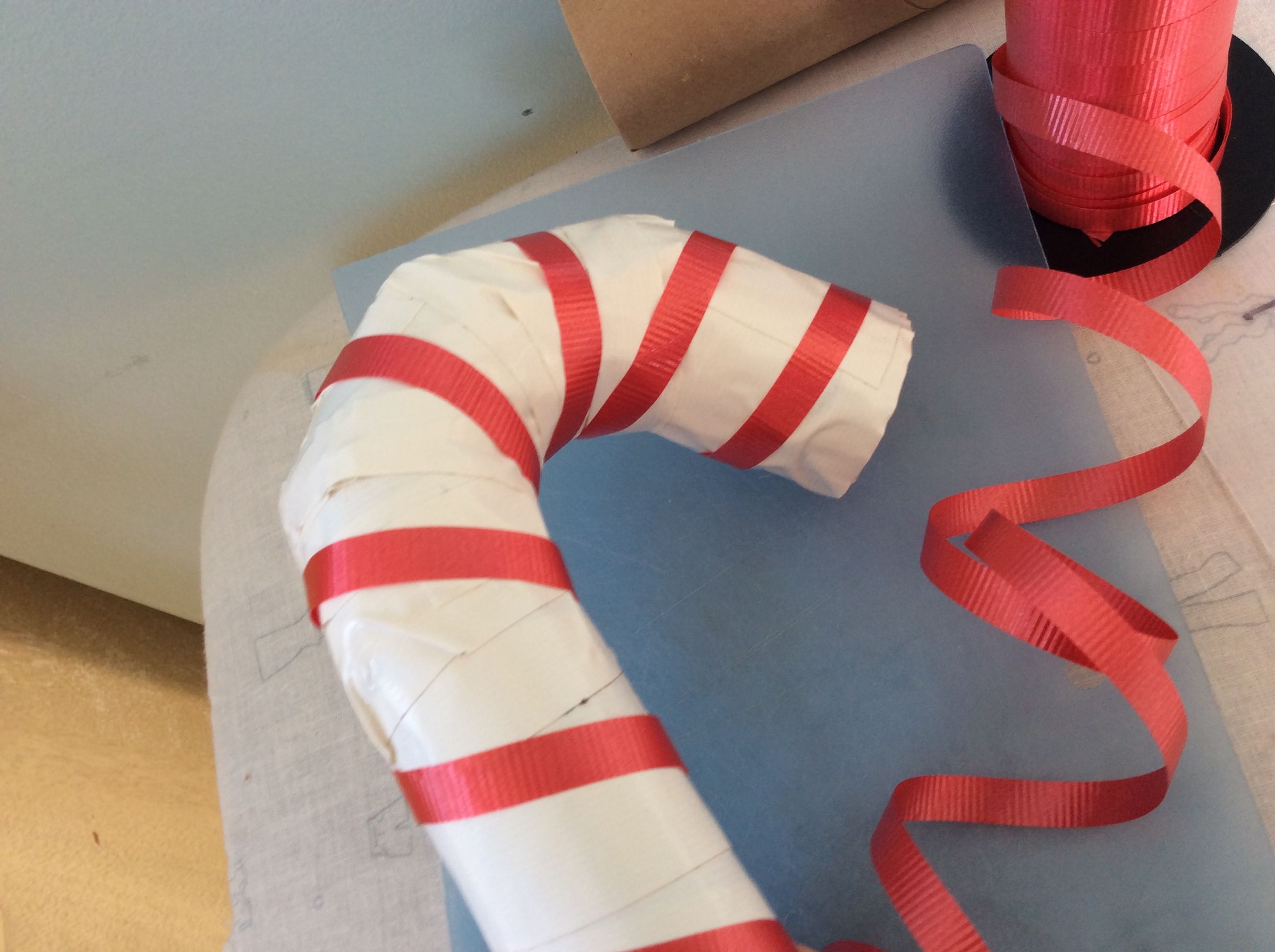 Large Cardboard Candy Canes : 9 Steps - Instructables