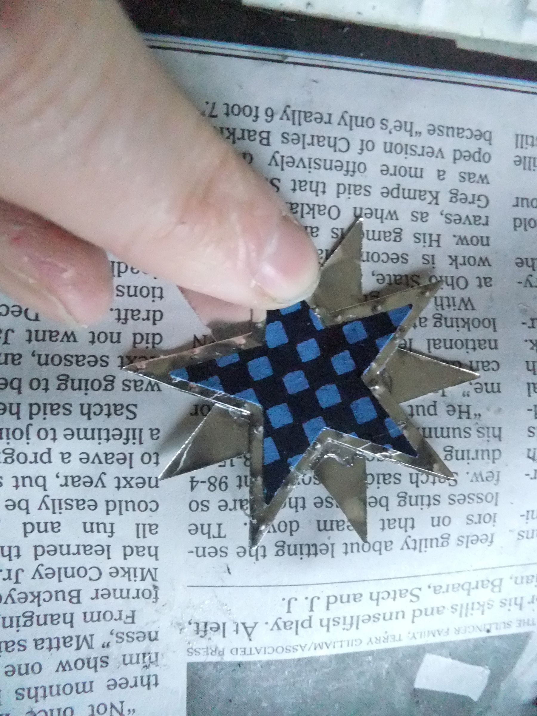 Star Christmas Ornament : 3 Steps - Instructables