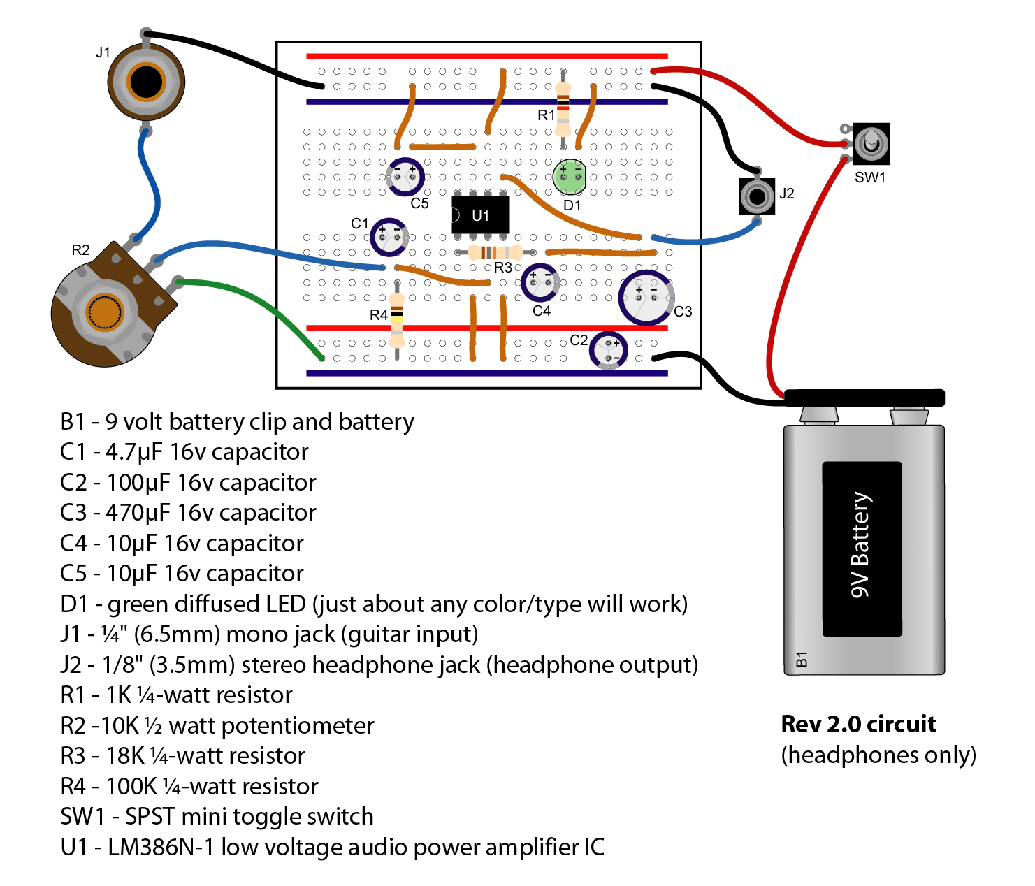 Make a Sweet Portable Guitar Amp : 6 Steps (with Pictures) - Instructables