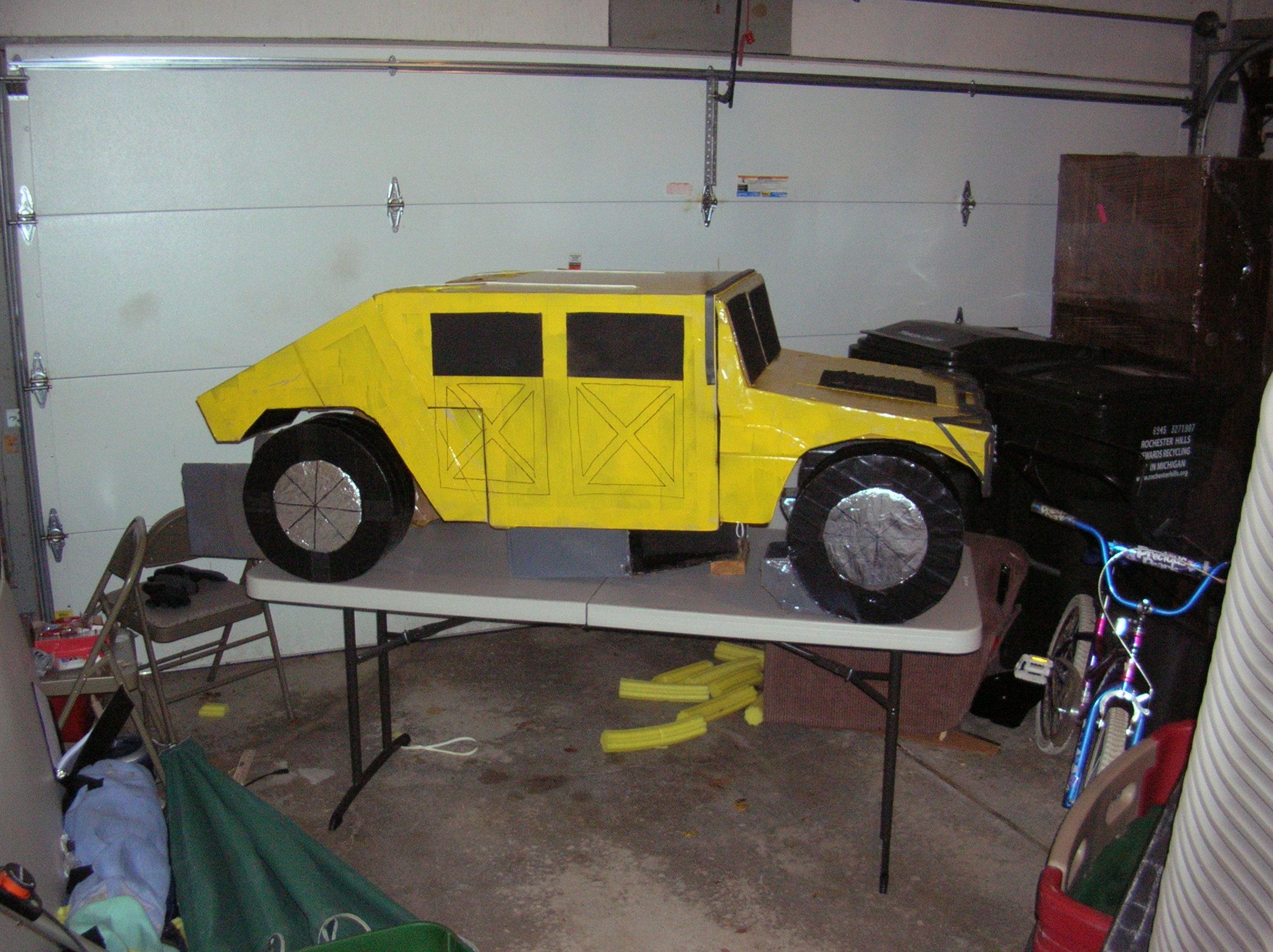 Transformers Costume: H1 Hummer (with Pictures) - Instructables