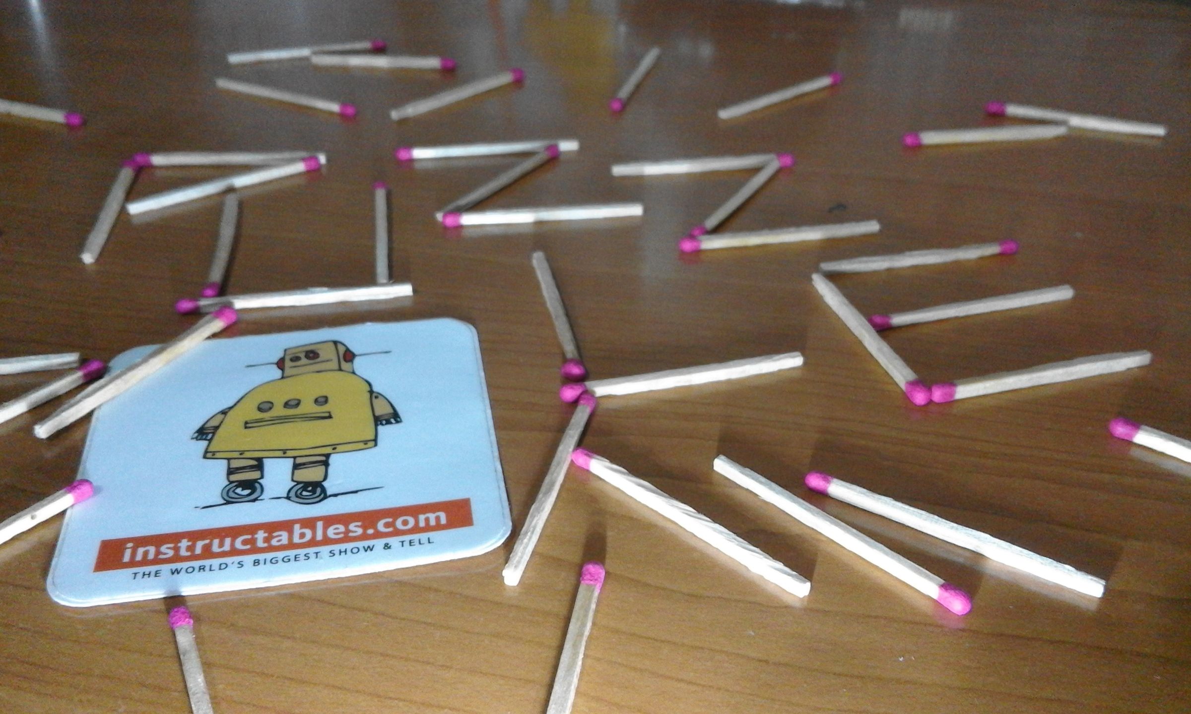 Unusual Uses of Matchsticks : 6 Steps (with Pictures) - Instructables