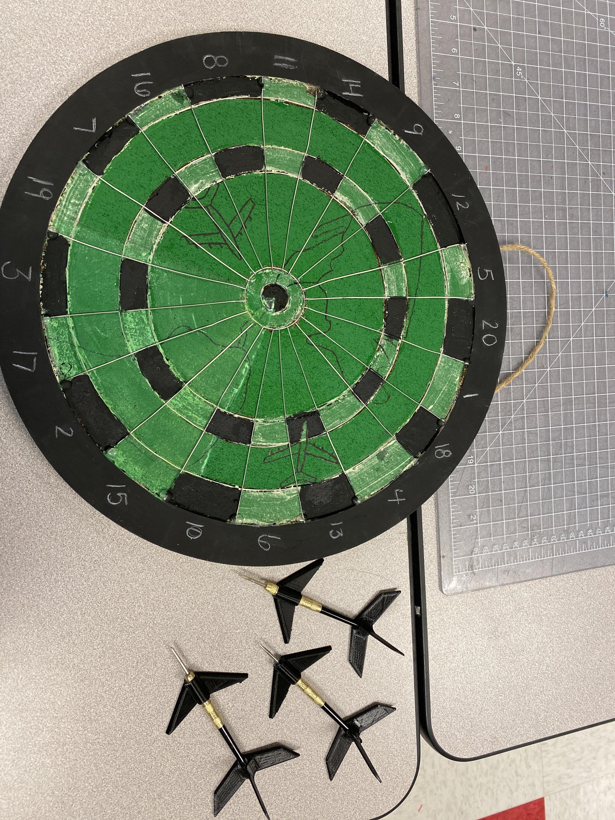 Airplane Radar Dartboard : 10 Steps - Instructables