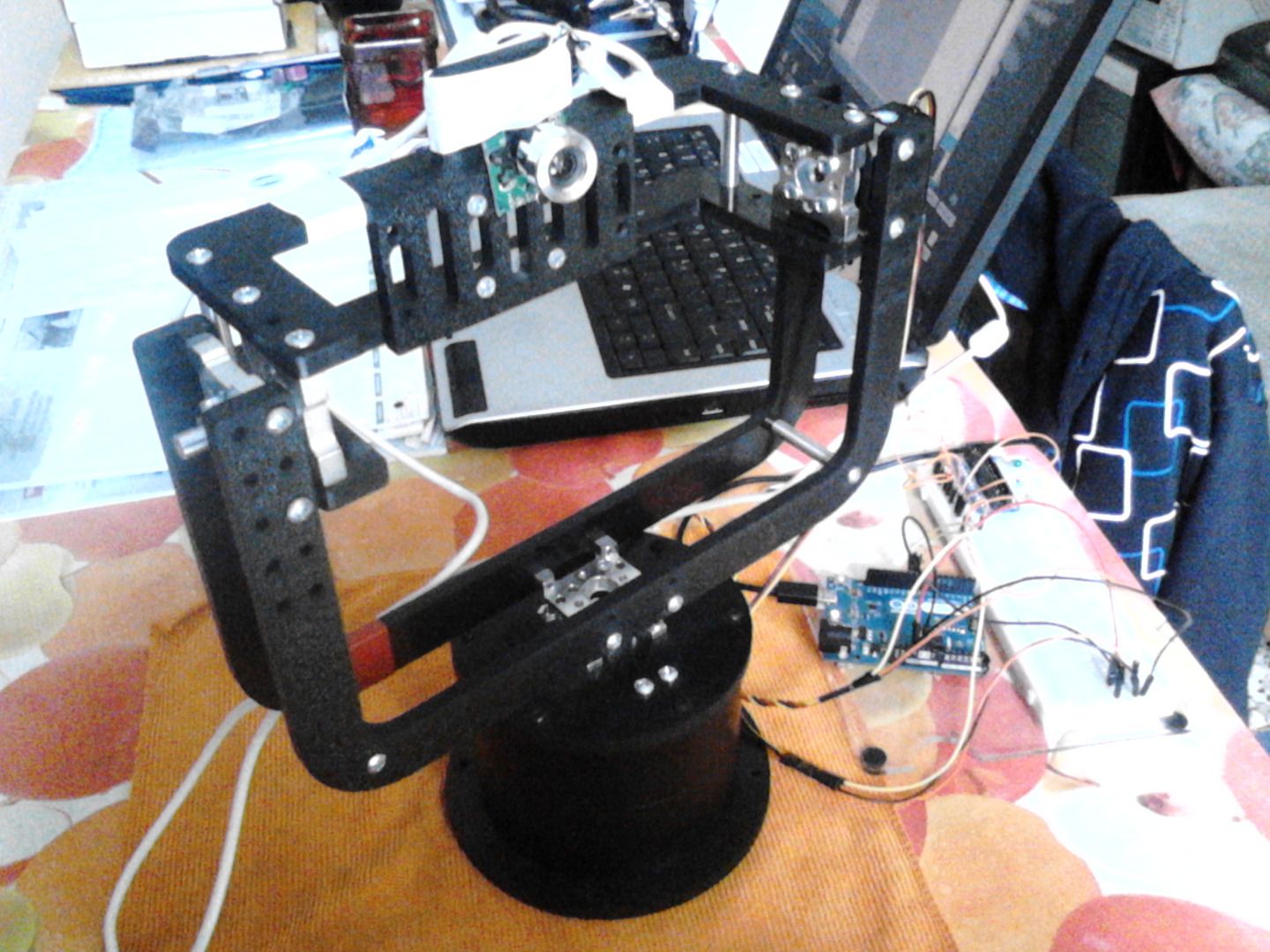 Actobotics Pan & Tilt Security Camera With Arduino : 11 Steps (with ...