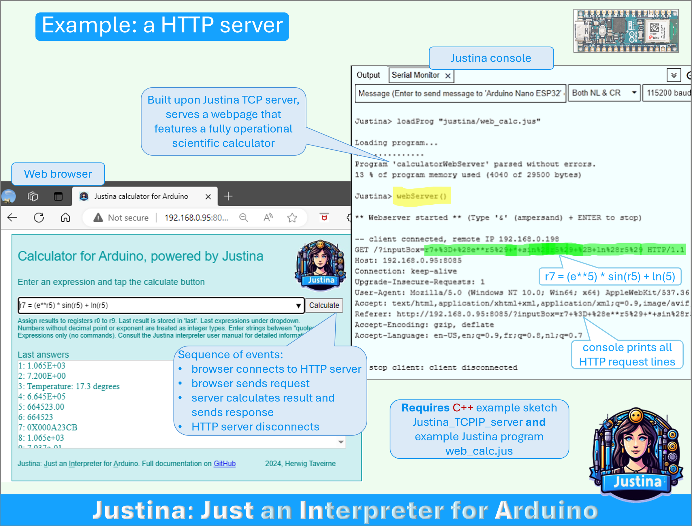 Introducing Justina: 'Just an Interpreter for Arduino' : 8 Steps (with ...