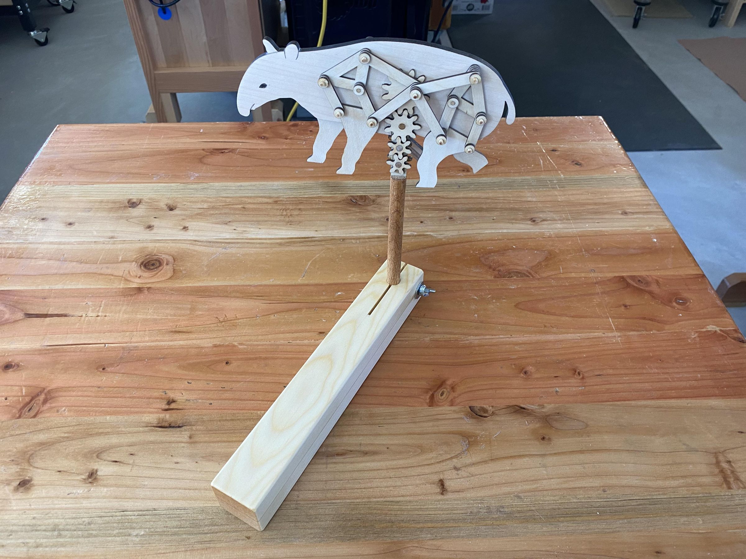 Walking Tapir Automaton : 3 Steps (with Pictures) - Instructables