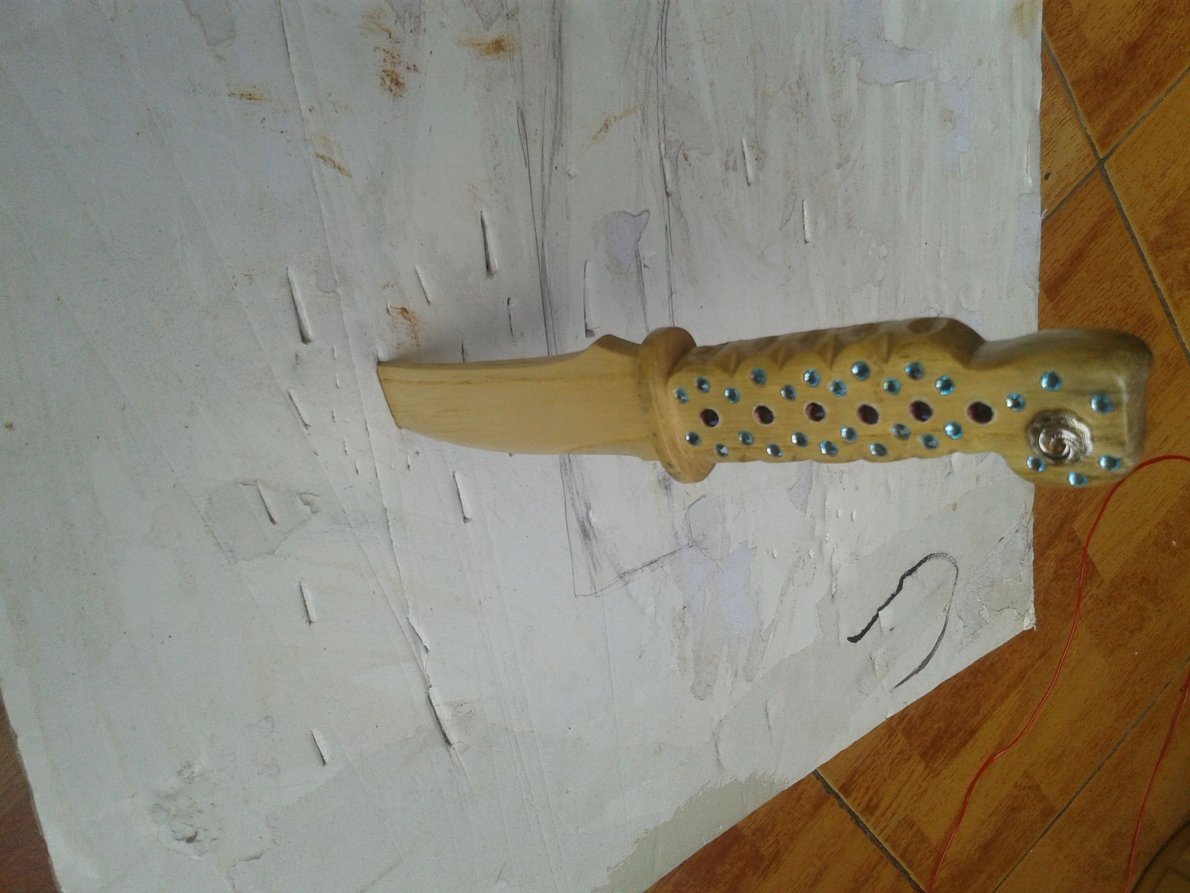 Wooden Arabian Knife (Khanjar) : 5 Steps (with Pictures) - Instructables