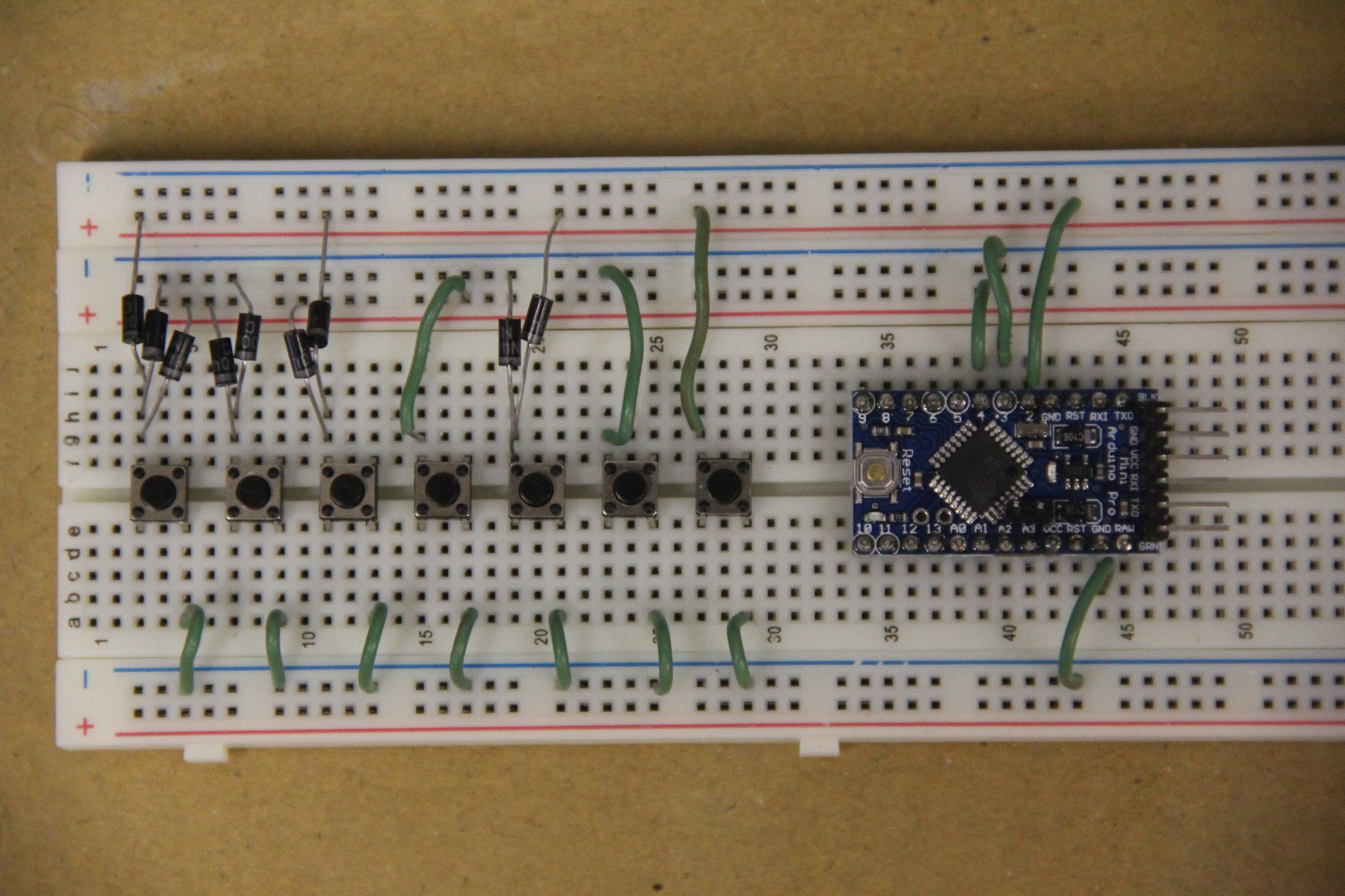 Hook Up Exponentially More Digital Buttons to Your Arduino With a ...