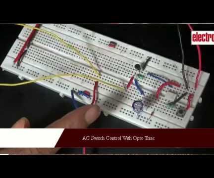 AC Switch Control With Opto Triac : 3 Steps - Instructables