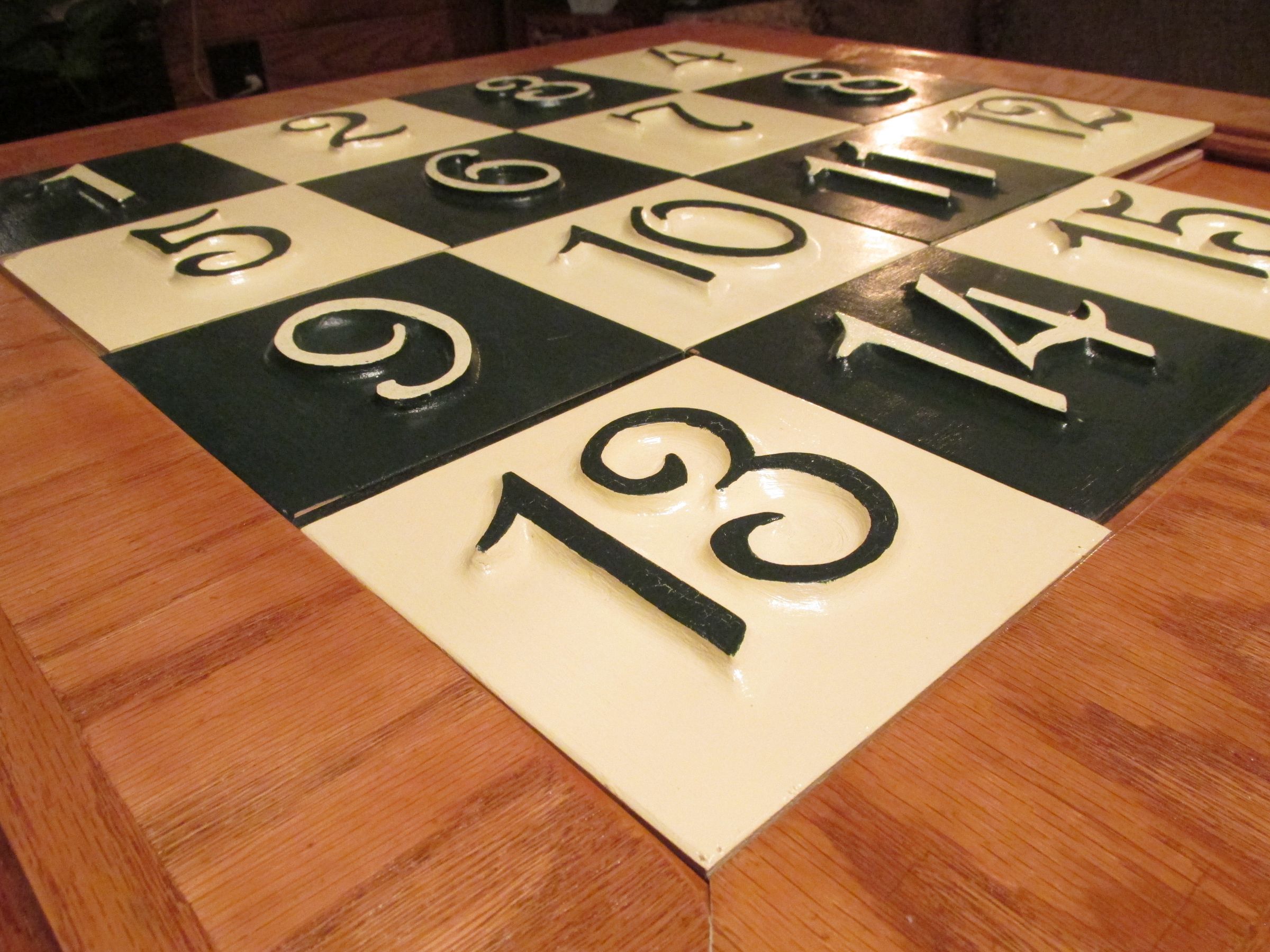 Sliding Puzzle Secret Compartment Table : 23 Steps (with Pictures ...