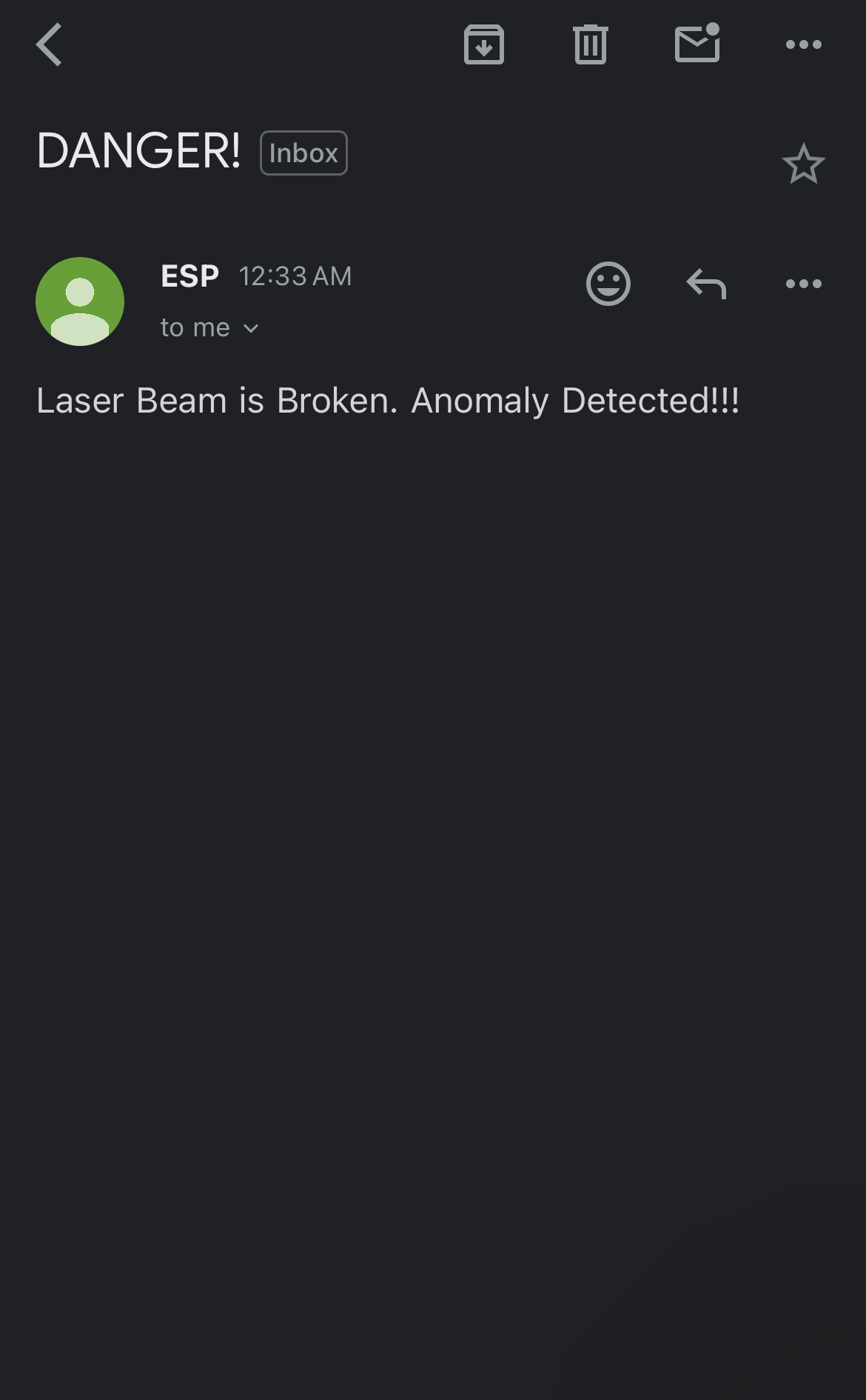Laser Security Alarm With Email Notification (Prototype) - Instructables