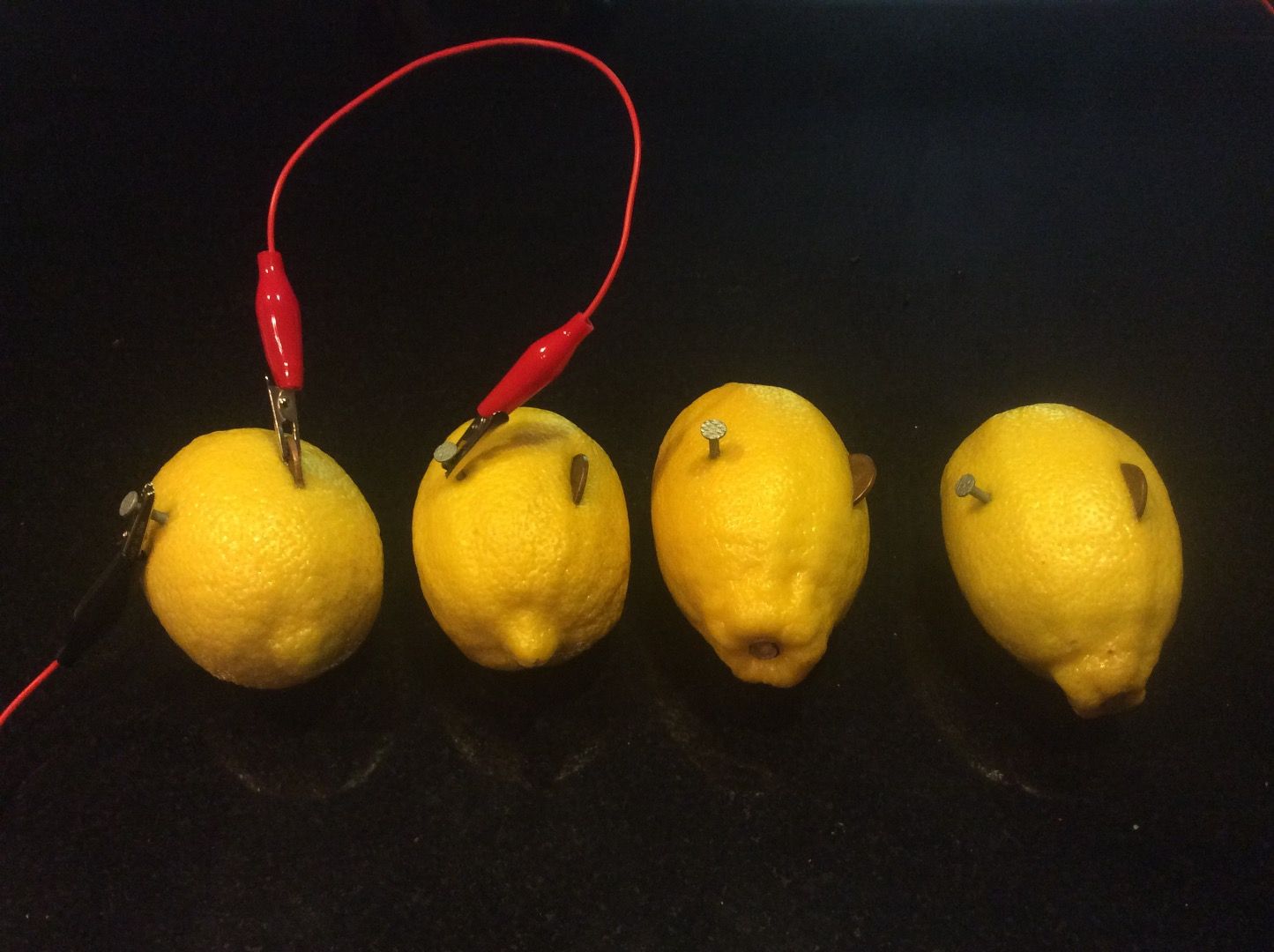 Lemon Batteries: Lighting an LED With Lemons : 3 Steps (with Pictures ...