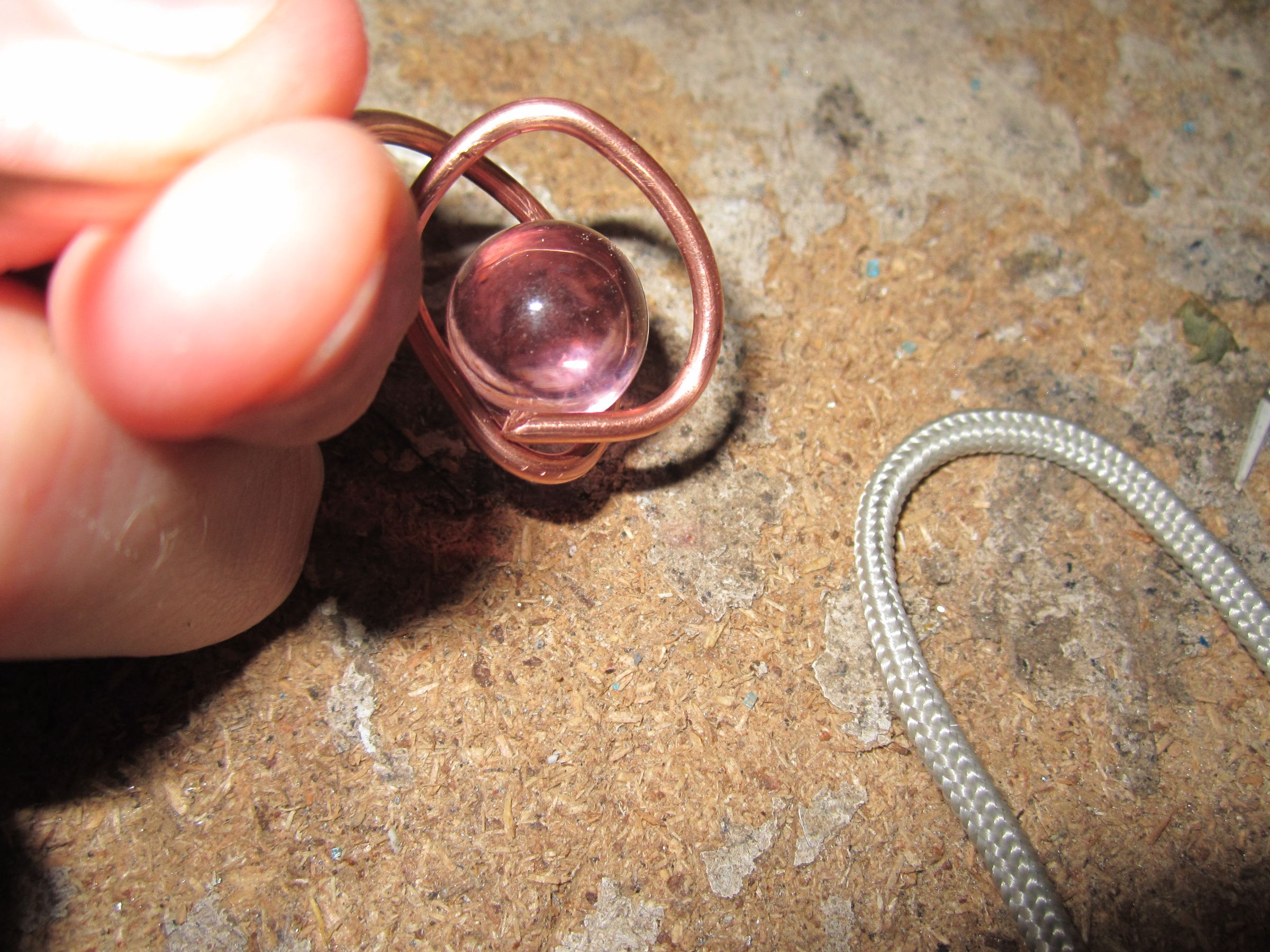 Wire Wrapped Marble Pendants : 4 Steps - Instructables